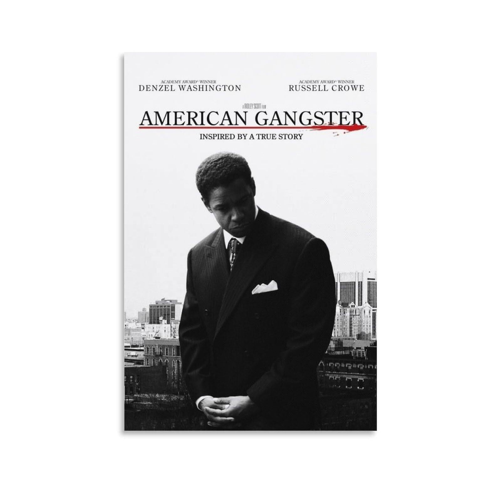 American Gangster Movie Poster Decorations for Bedroom Picture Art for ...