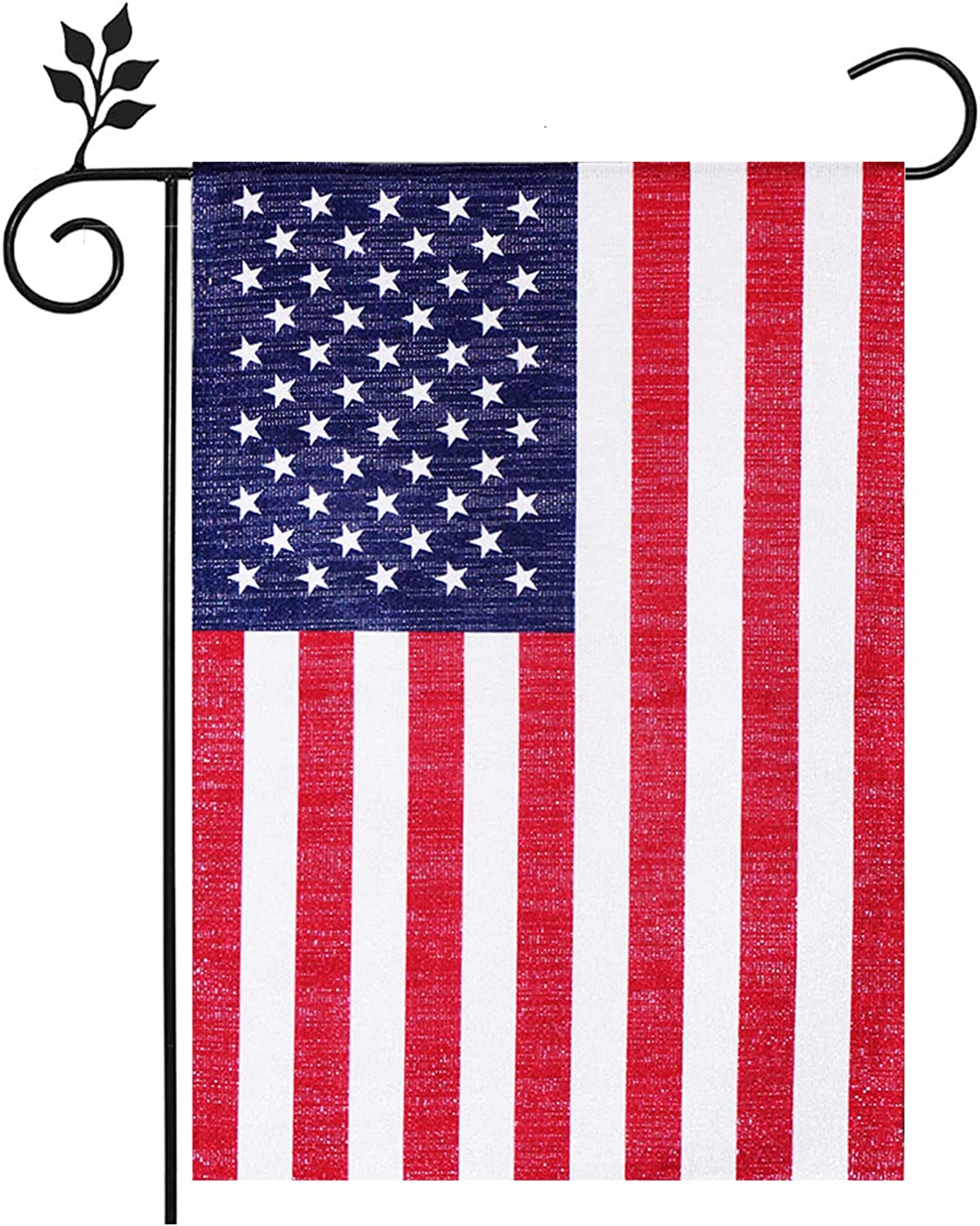 American Garden Flag 12x18 Inch, Double Sided USA US Yard Flags for Lawn Patio Independence Day ...