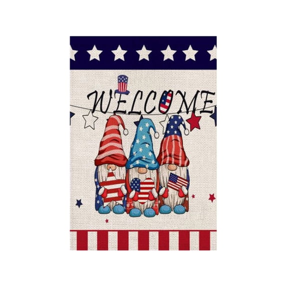 American Garden Flag, USA 4th of July Garden Flag, 12 x 18 Inch ...