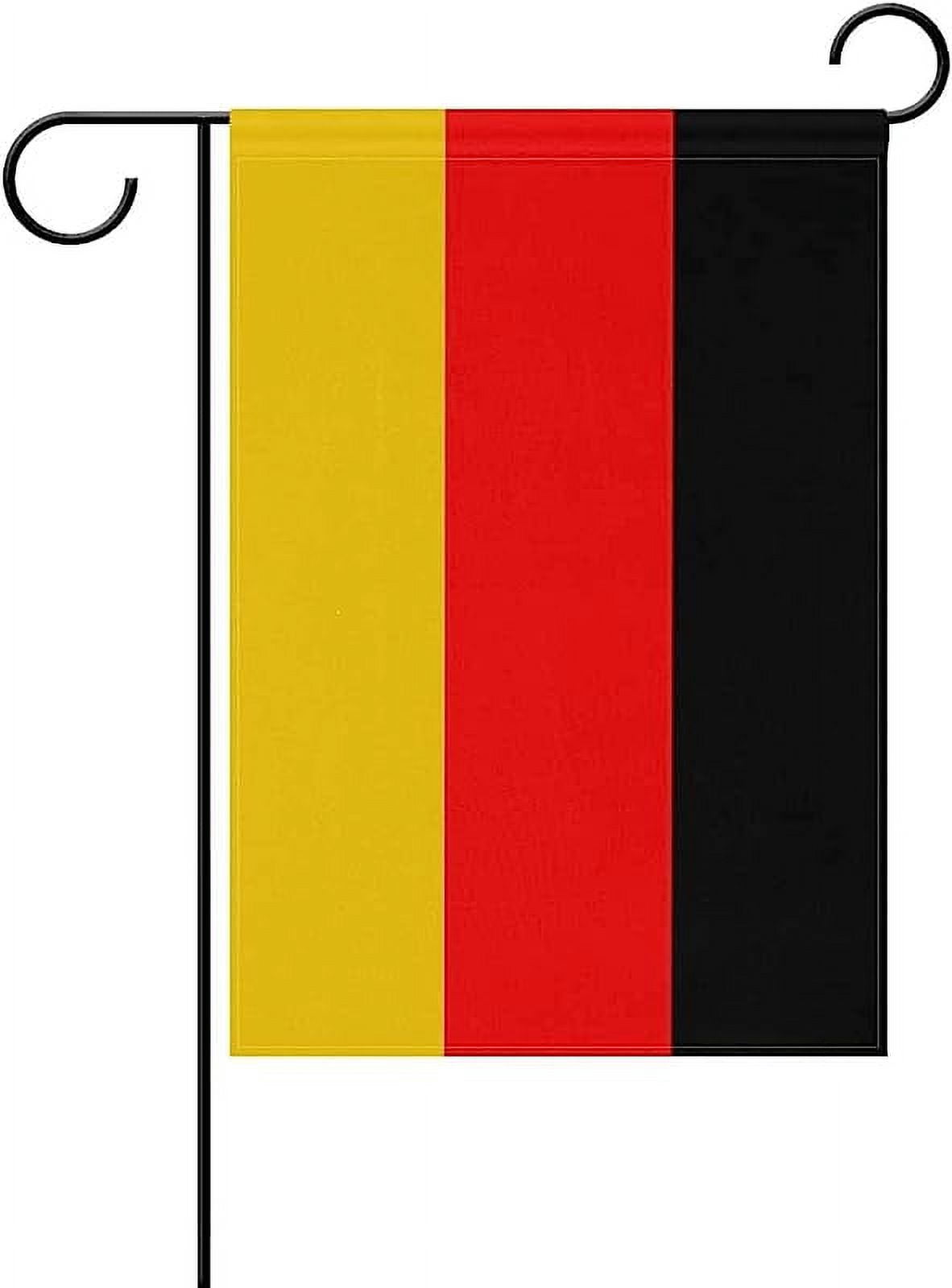 Germany Garden Flags 12 x 18 Inches Double Sided Vivid Color and Fade ...