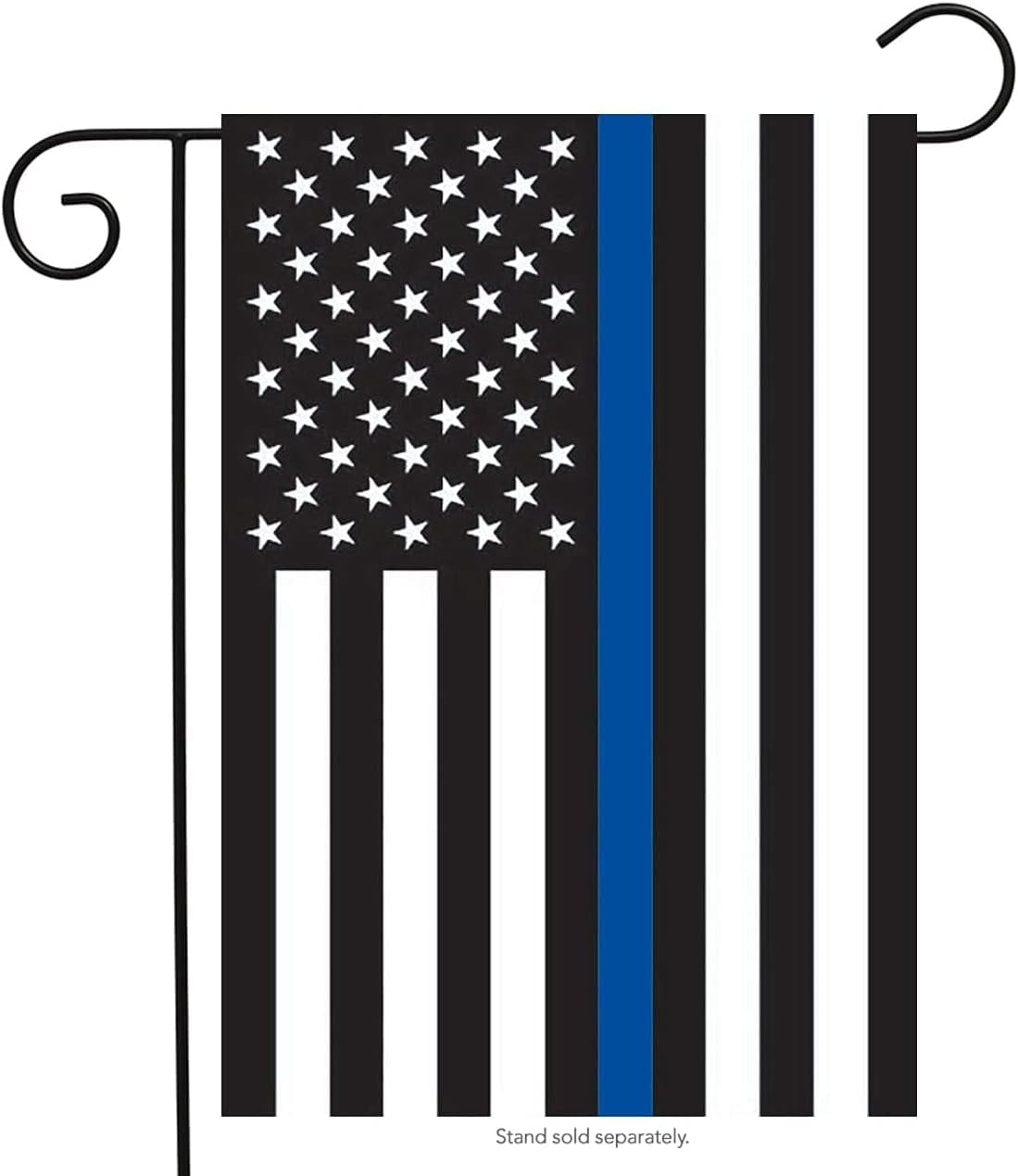 American Garden Flagses Thin Blue Line Double Sided Vivid Color and ...