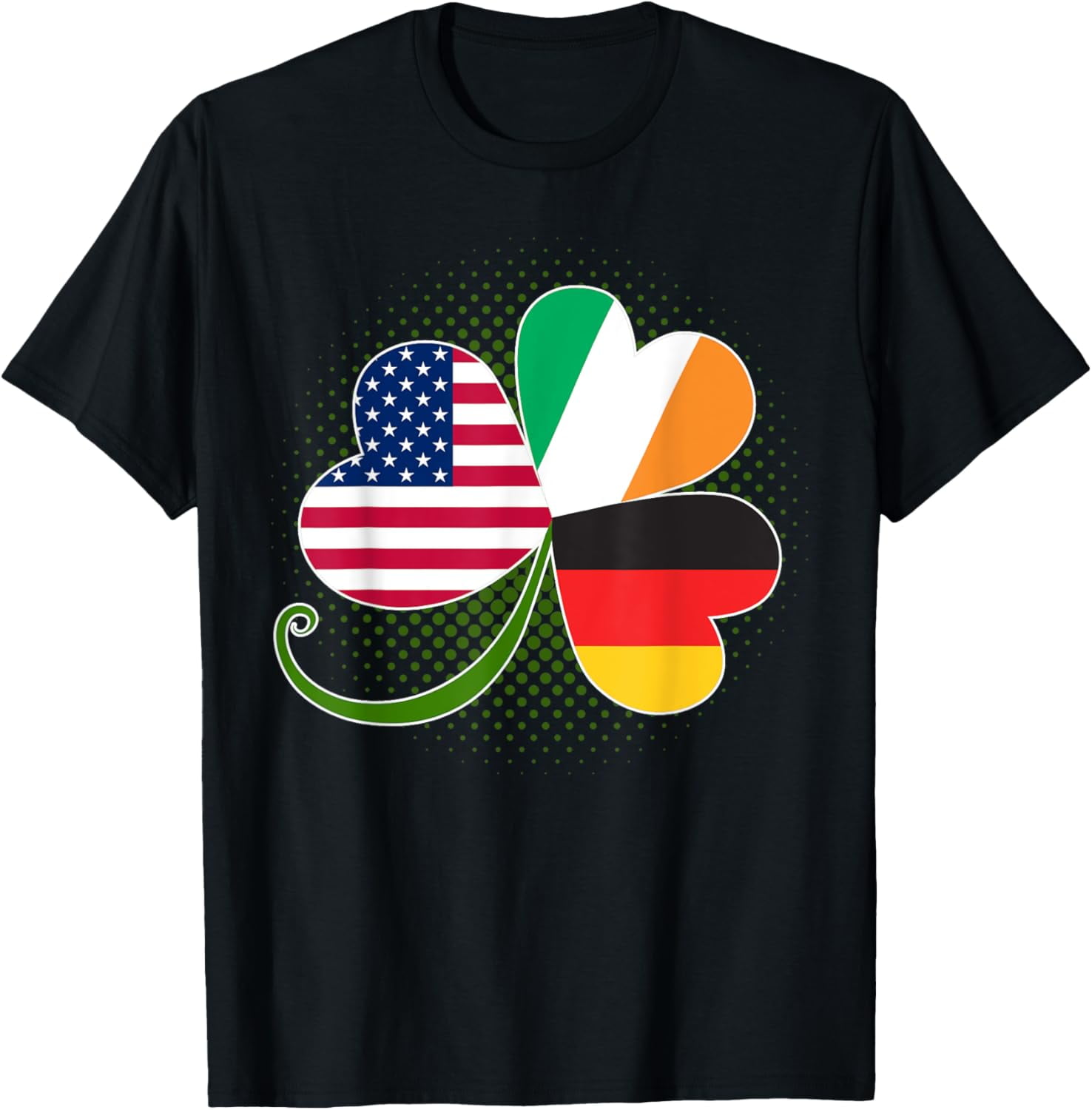 American German And Irish Roots DNA T-Shirt - Walmart.com