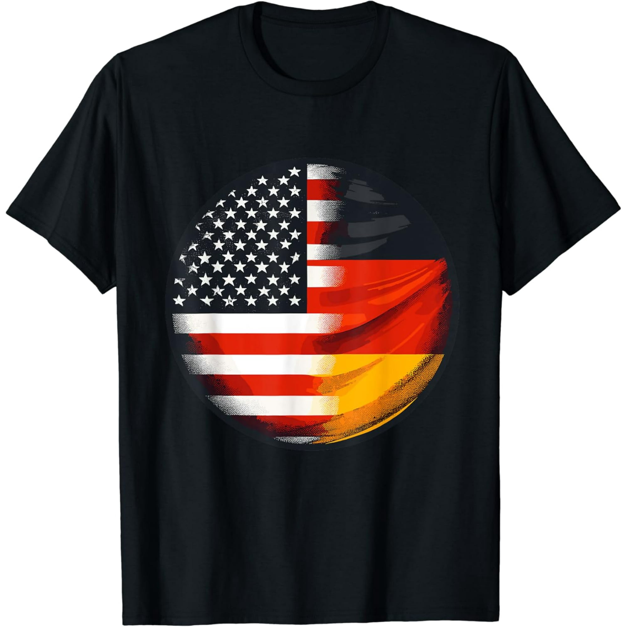 American German USA Germany Flag T-Shirt - Walmart.com