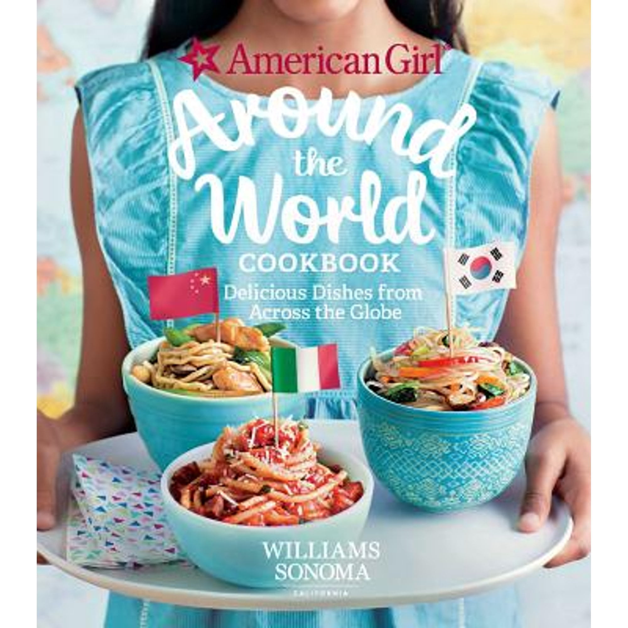 Pre-Owned American Girl: Around the World Cookbook: Delicious Dishes ...