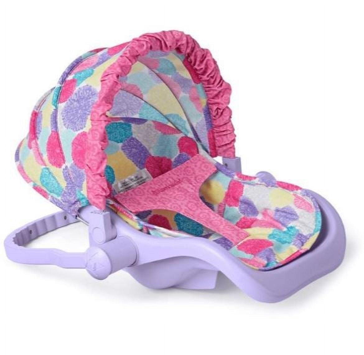 American Girl Bitty Baby Travel Seat Polka Dot for 15 Dolls Doll Not Included