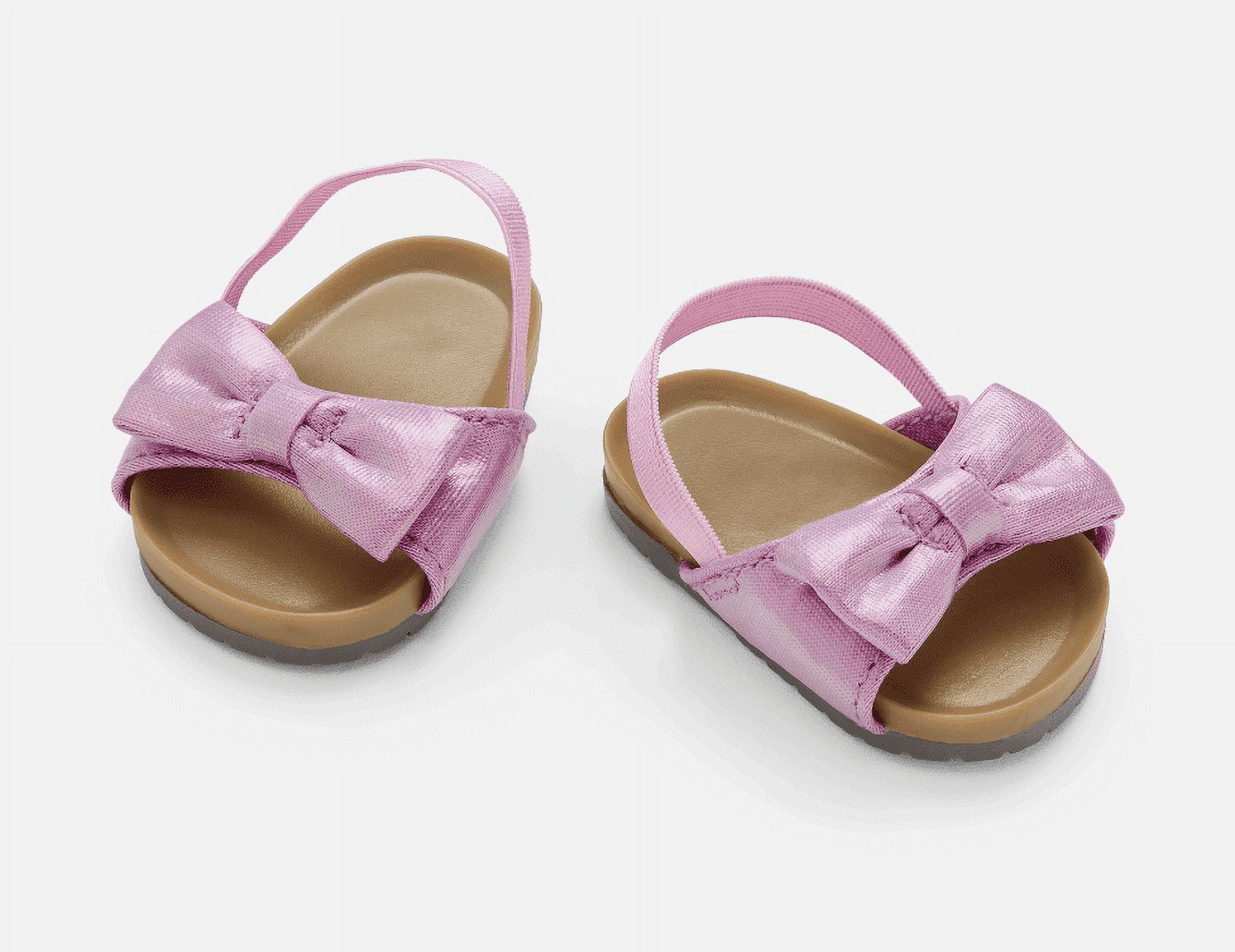 American Girl Bows on the Toes Sandals for 18 inch Dolls - Rainbow ...