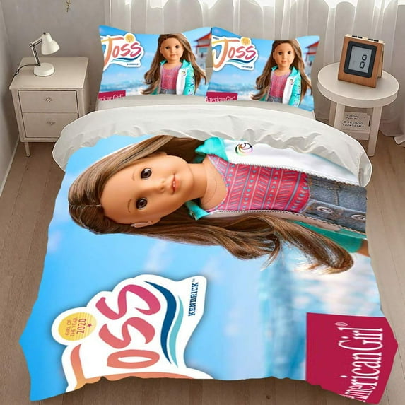 American Girl Doll Toddler Bedding Set Child Sheet Comforter Pillow ...