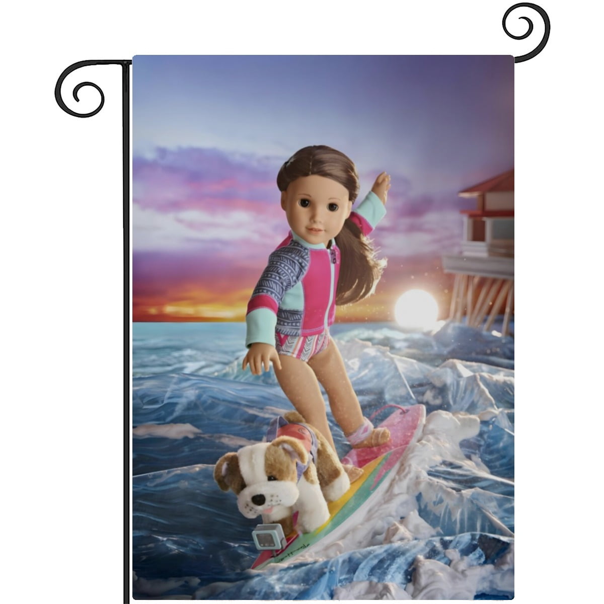 American Girl Doll-themed Garden Flag. Perfect gift for fans, friends ...