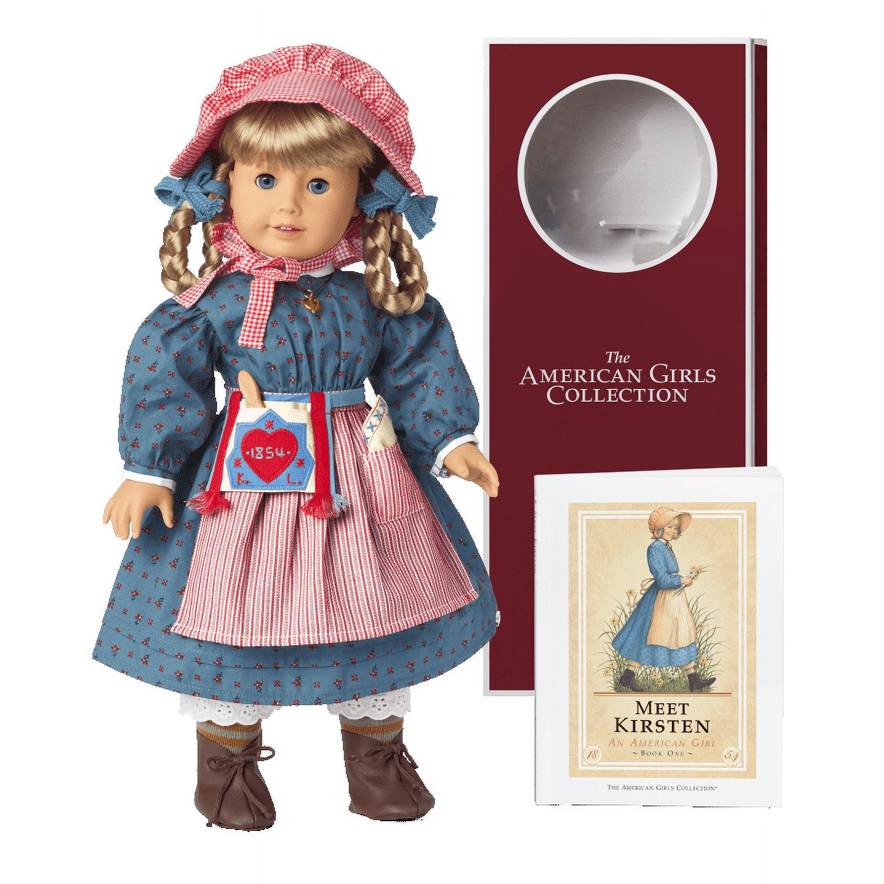 American Girl Kirsten Larson 18-inch Doll, Book & Accessories ...