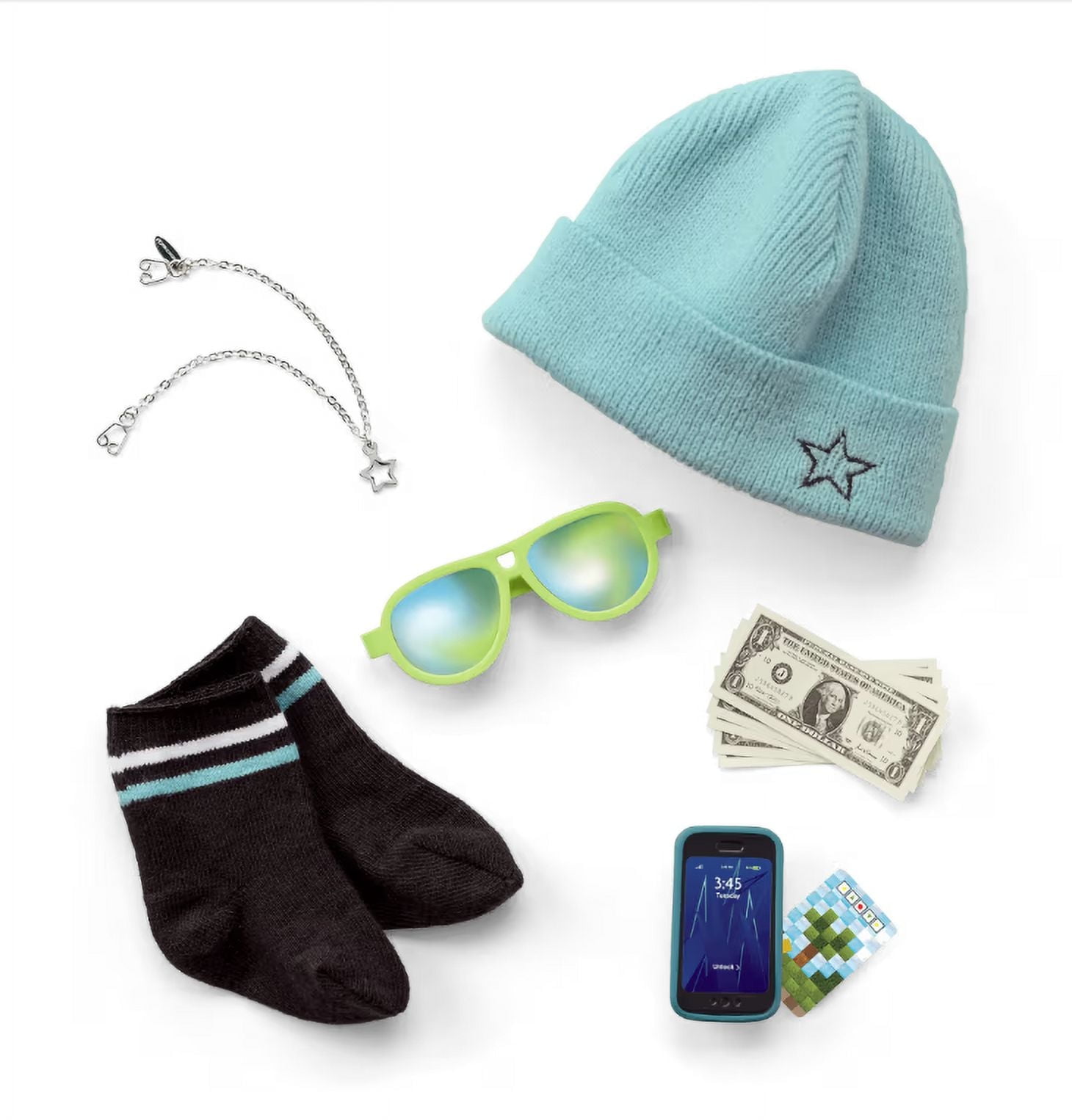 American Girl Truly Me Street Chic Chic and Stylish Accessories for 18 ...