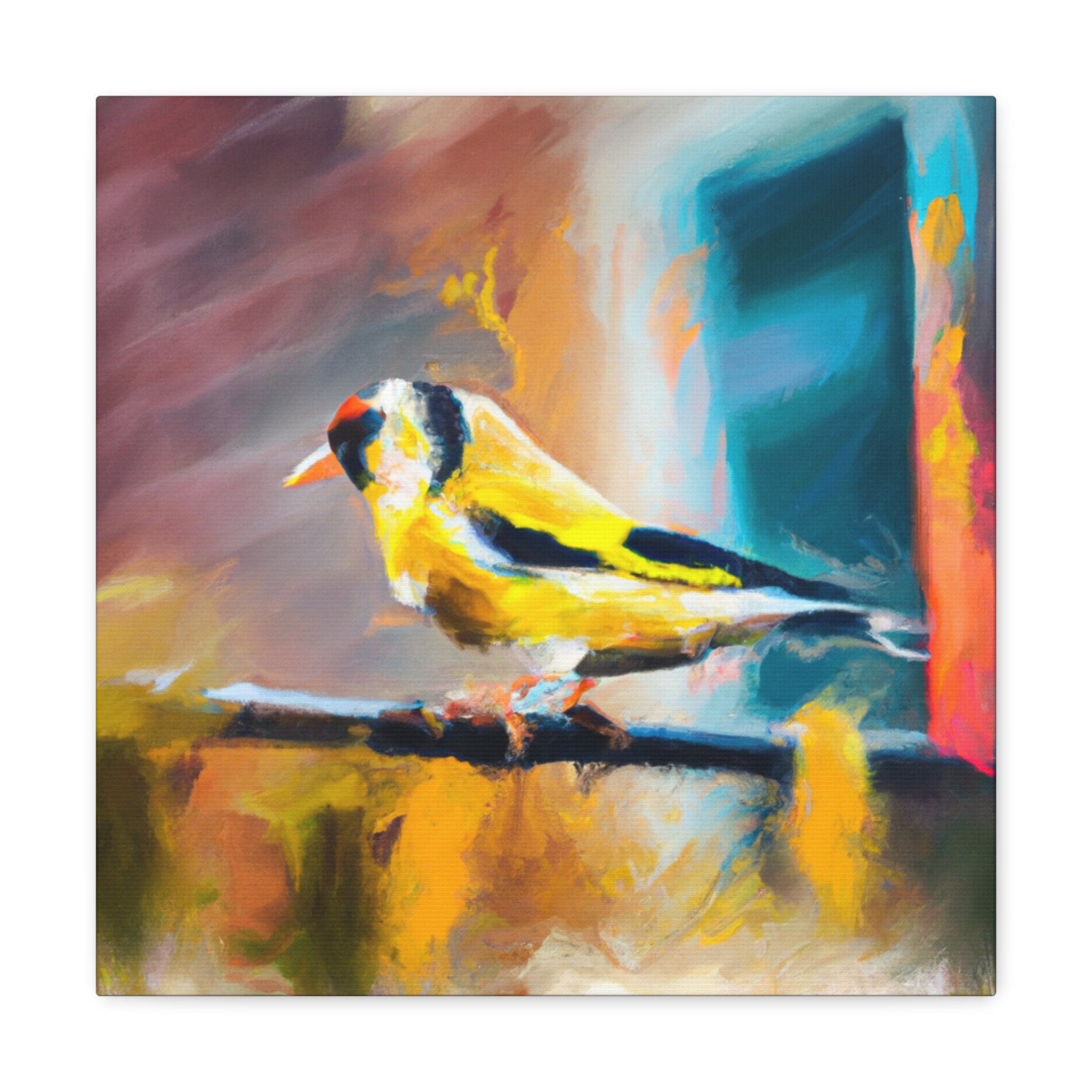 American Goldfinch Splendor - Canvas - Walmart.com