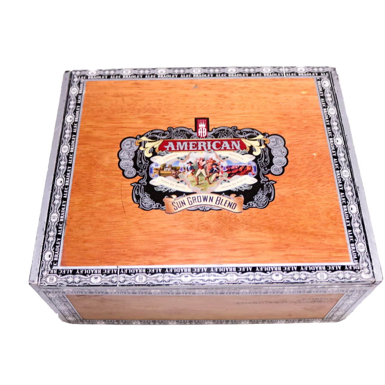 American Gordo Sun Grown Cardboard Cigar Box 8" x 6.5" x 3.25 ...