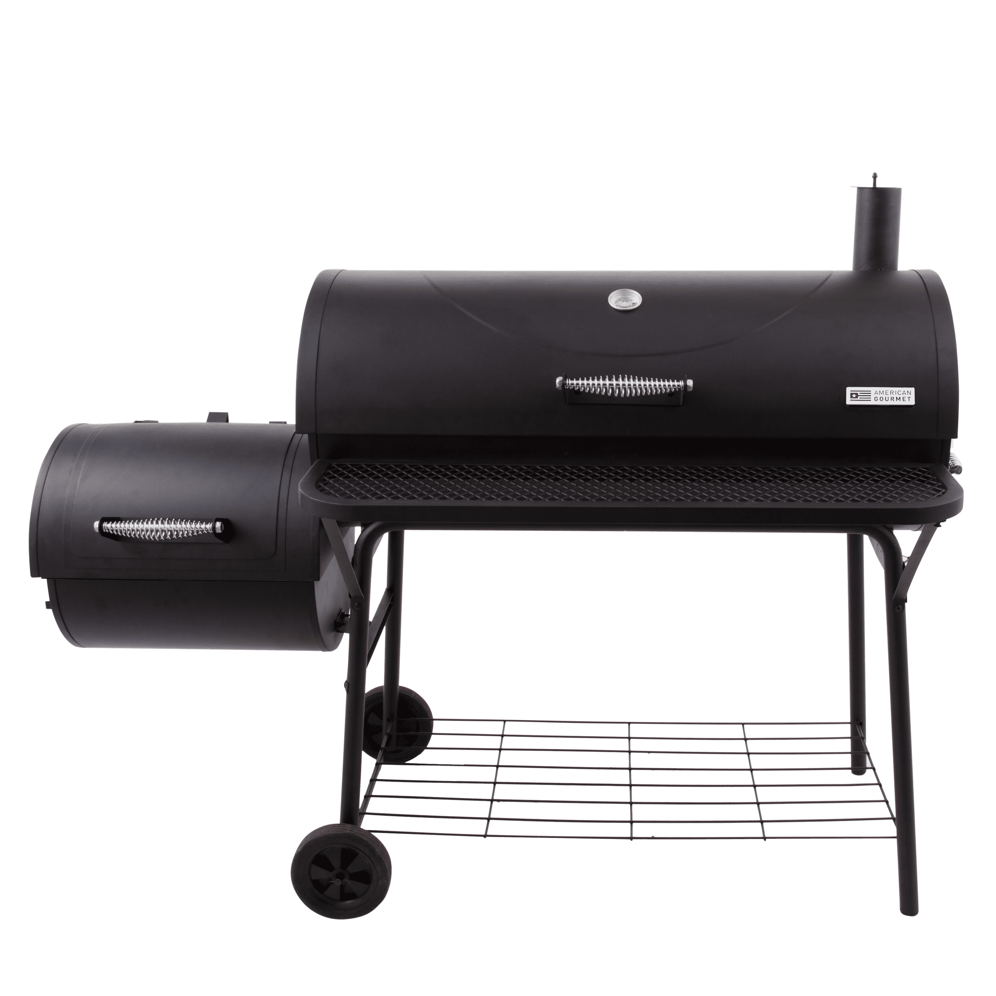 Char-Broil American Gourmet 1280 Offset Smoker for Outdoor BBQ ...