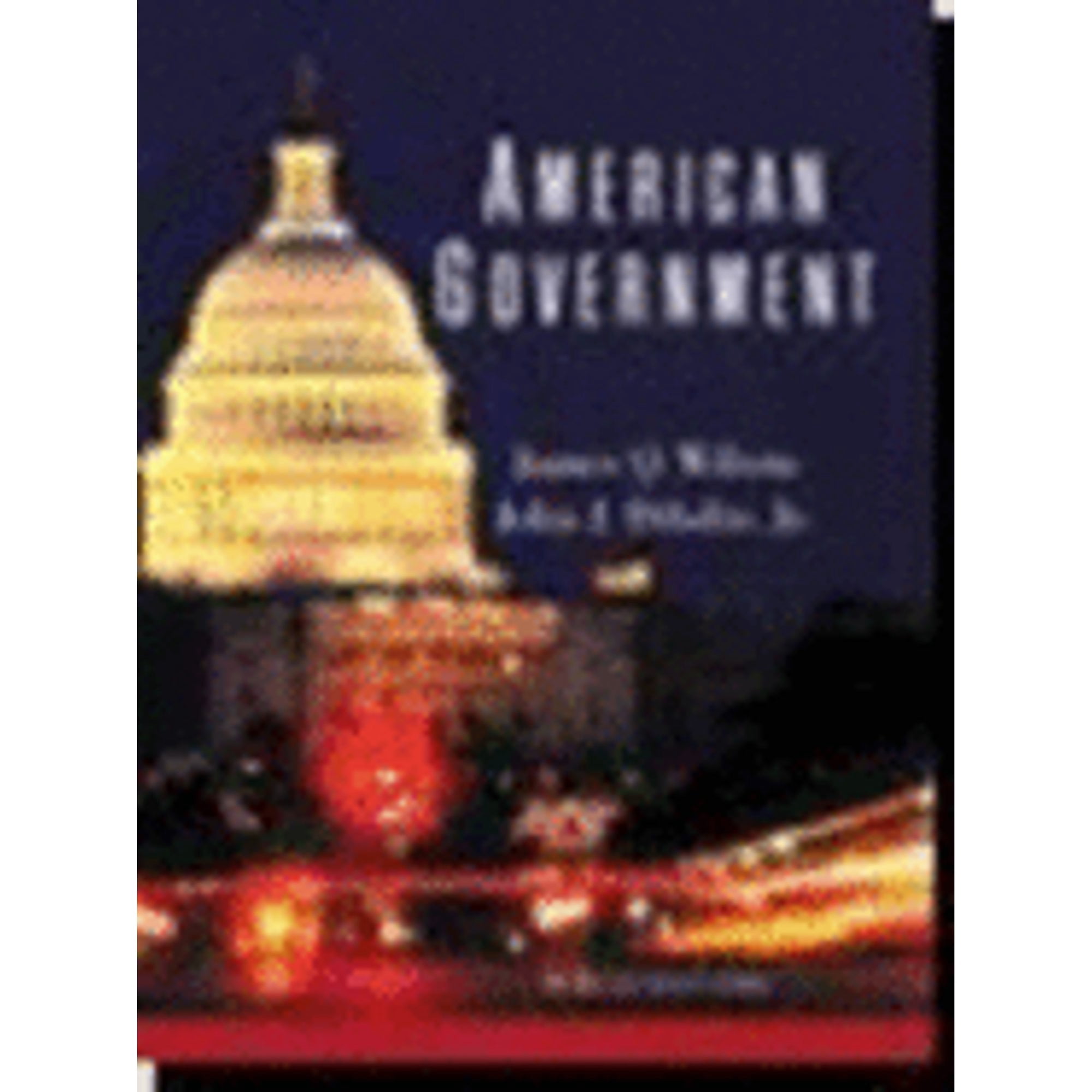 Pre-Owned American Government (Hardcover 9780618299805) by James Q ...