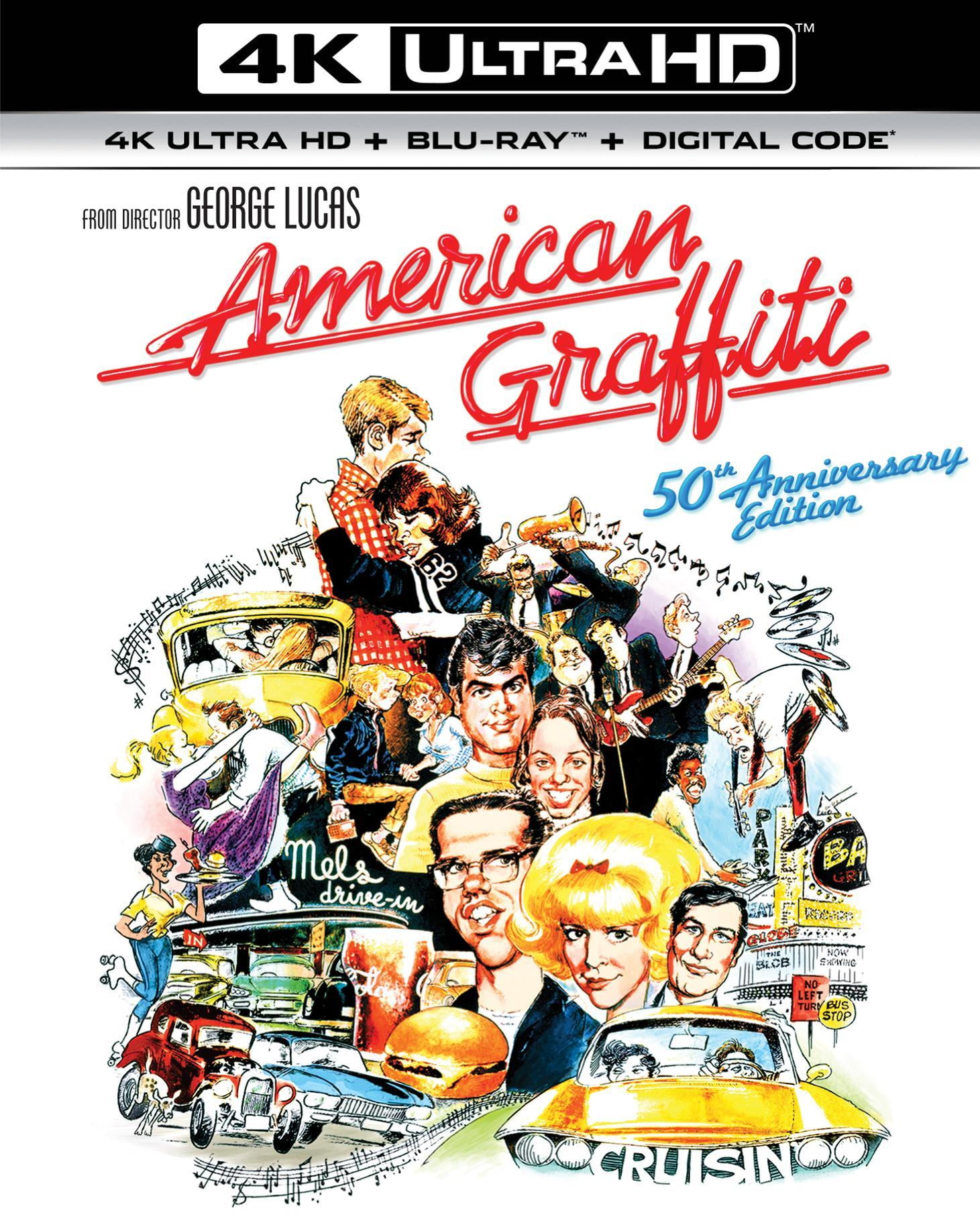 American Graffiti (4K Ultra HD + Blu-ray + Digital Copy) - Walmart.com
