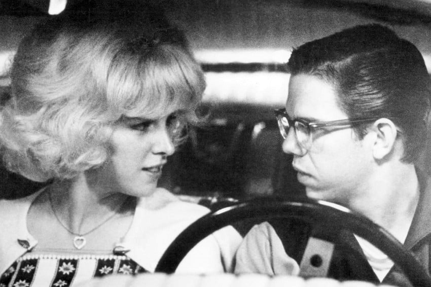 American Graffiti Charlie Martin Smith Candy Clark Sitting in 58 Impala ...