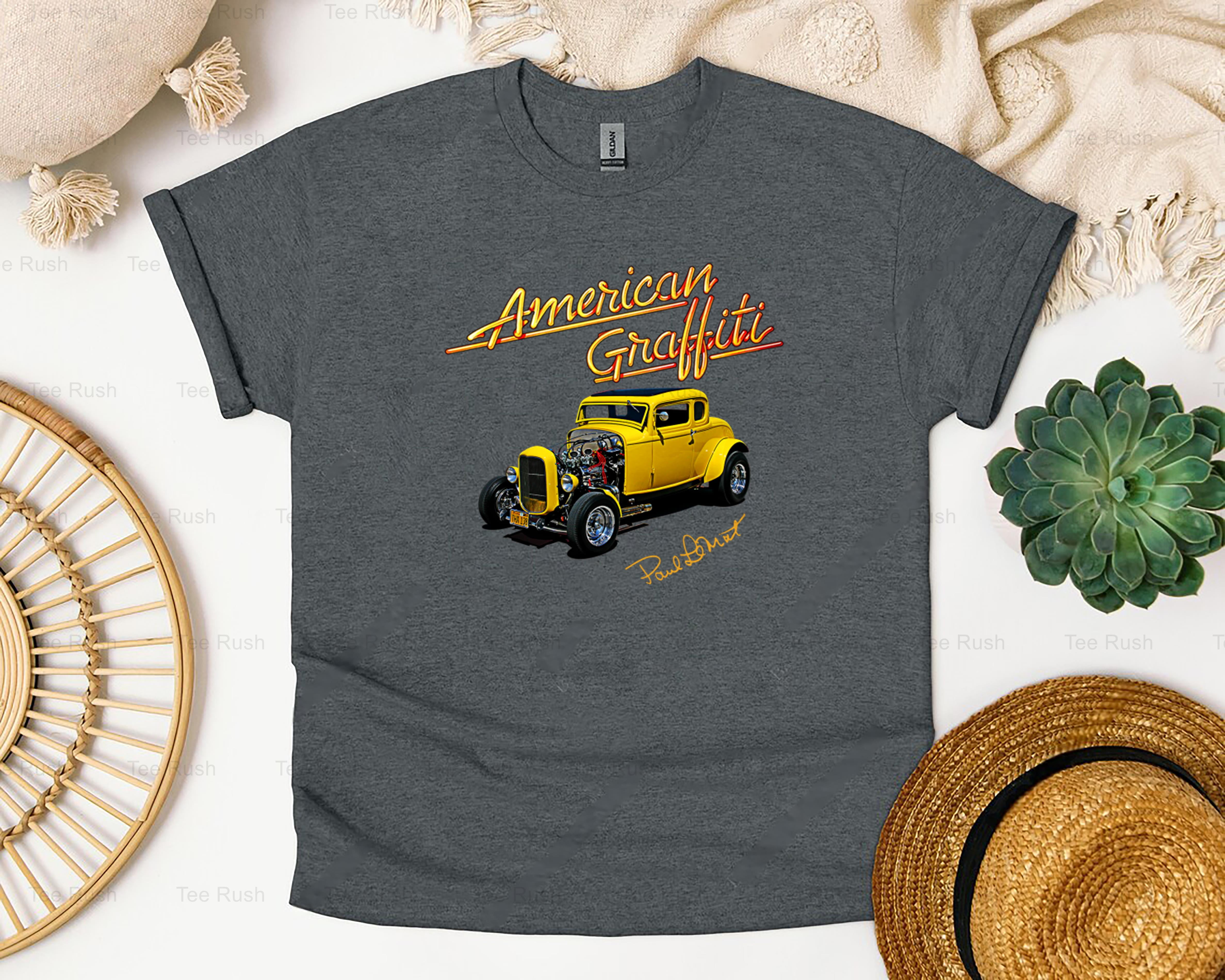 American Graffiti Classic 60s Movie, George Lucas, Cars, (1),T-Shirt, SW, Hoodie Unisex, up to ...