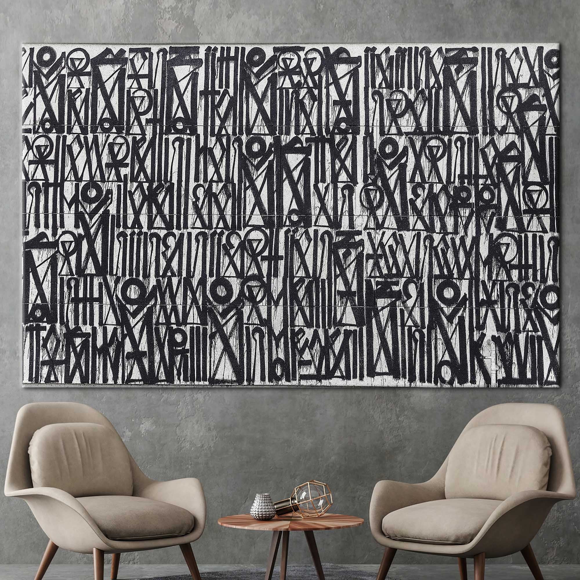 American GraffitiGraffiti Printed, Retna Artwork, Street Graffiti Wall ...