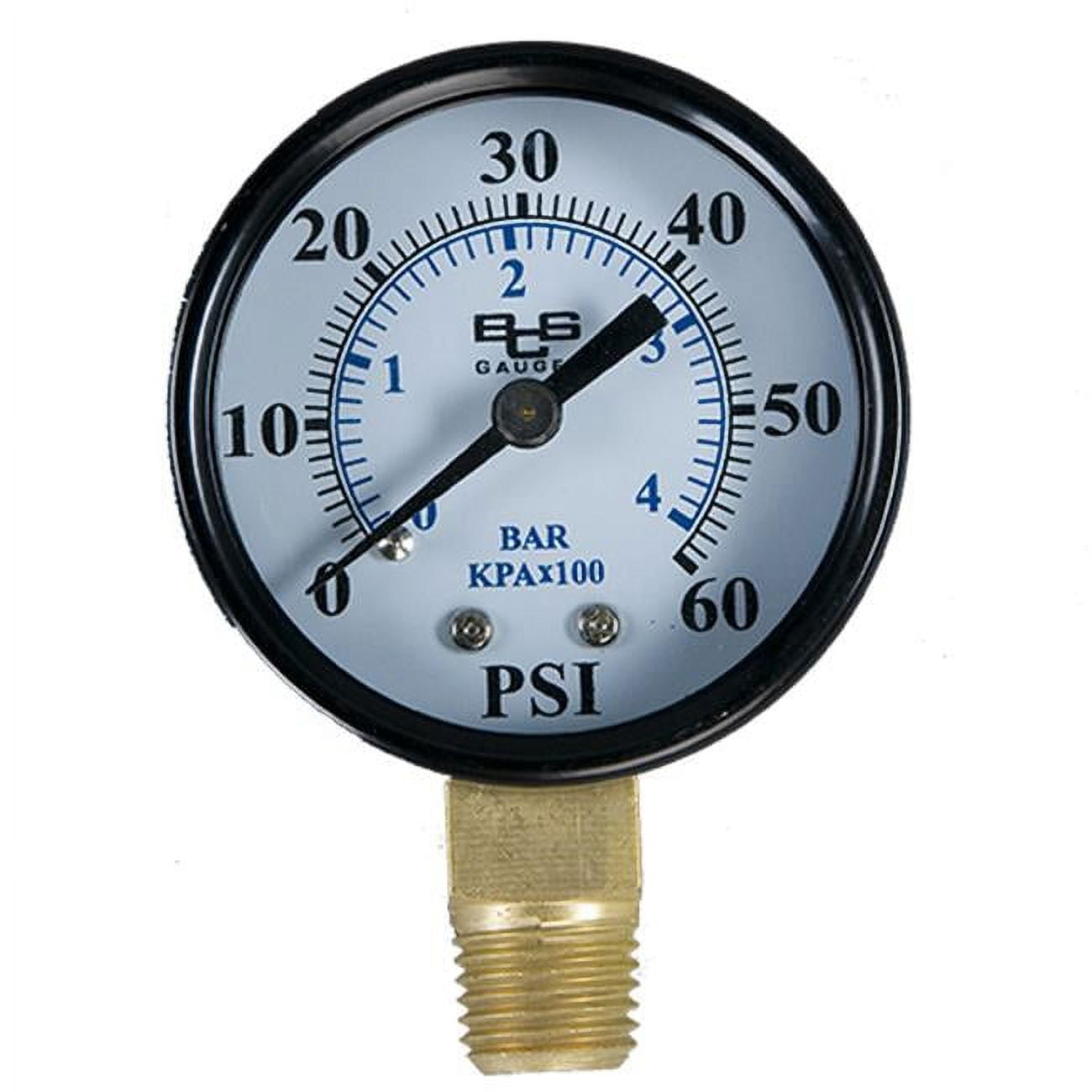 American Granby EIPPG602-4L 0 - 60 Pressure Gauge - 0.25 In. - Walmart.com