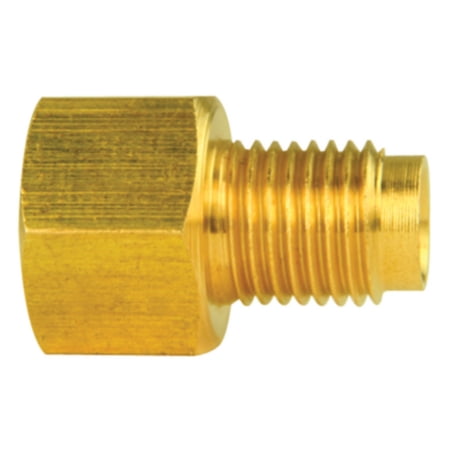 American Grease Stick (AGS) Brass Adapter, 7/16"-24 Inverted to 3/8"-24 Inverted - Walmart.com