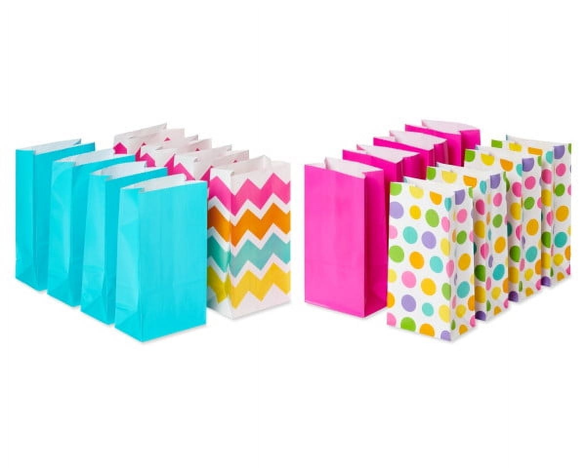 American Greetings 10" Small All-Occasion Goodie Bags, Spring Print (16 ...