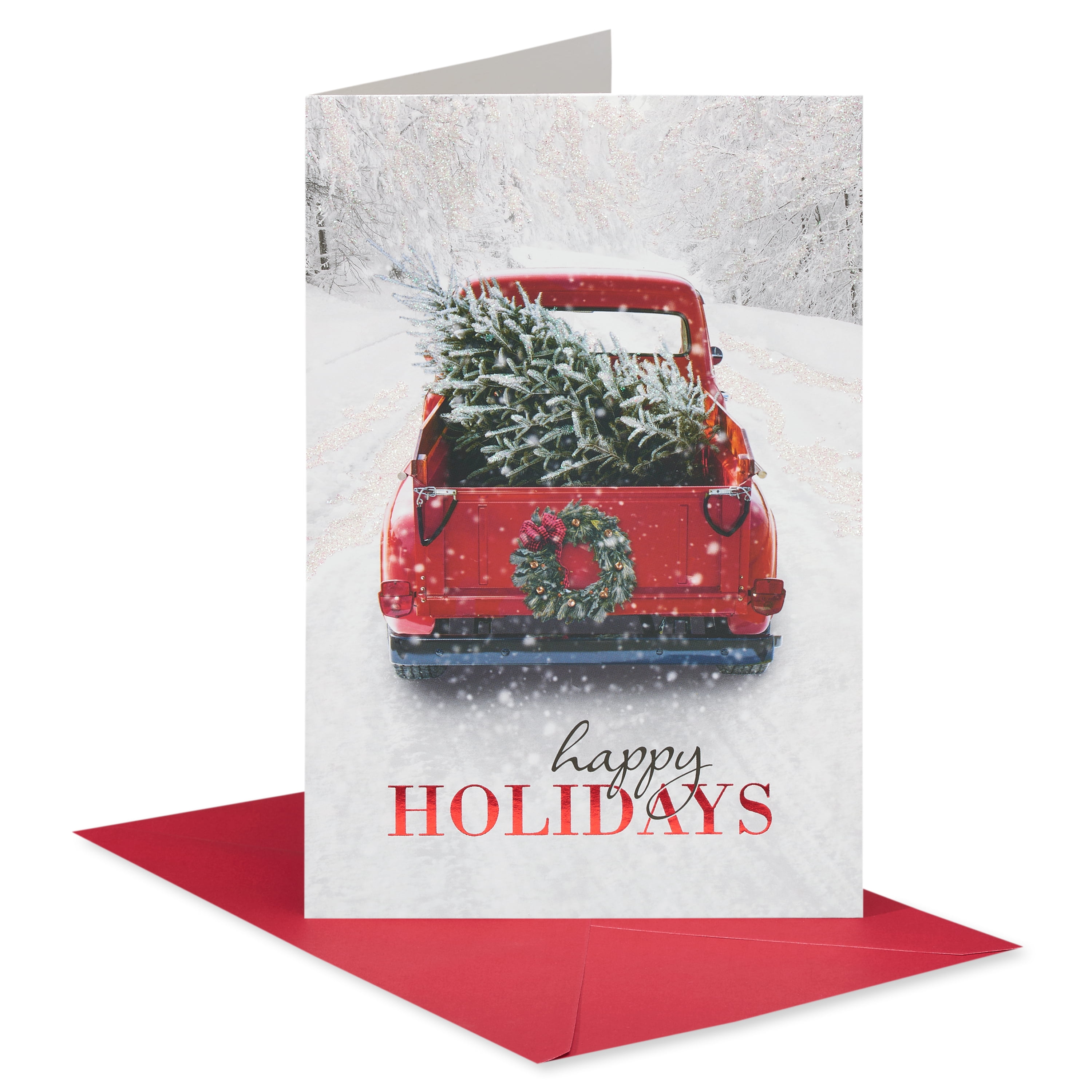 American Greetings (18-Count) Traditional Christmas Cards Boxed with ...