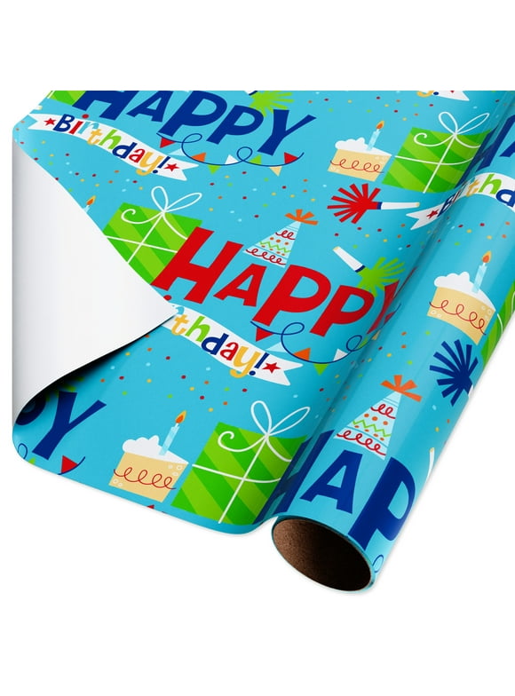 Birthday Wrapping Paper in Wrapping Paper - Walmart.com