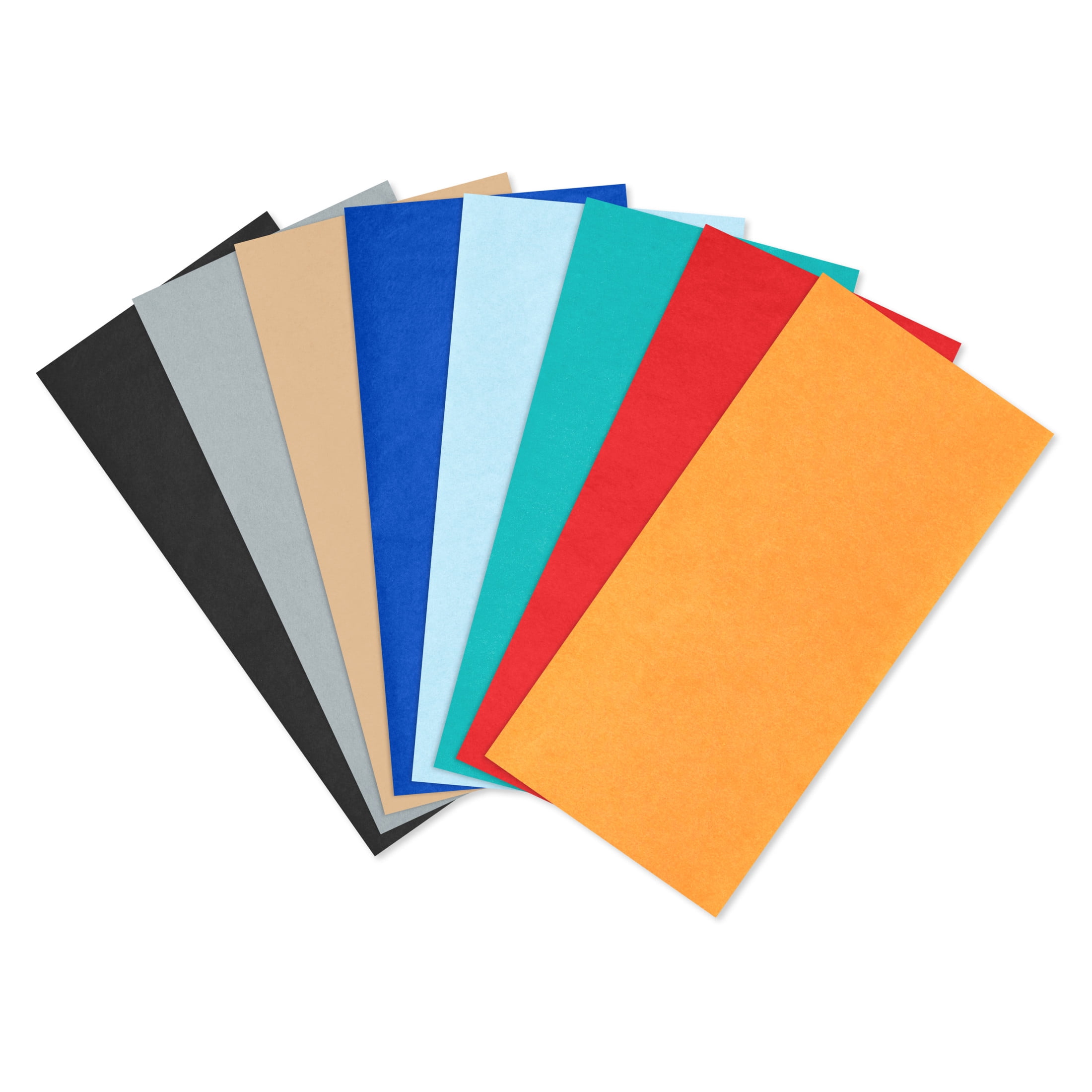 American Greetings 20 in. x 20 in. Assorted Bold Tissue Paper, Black ...
