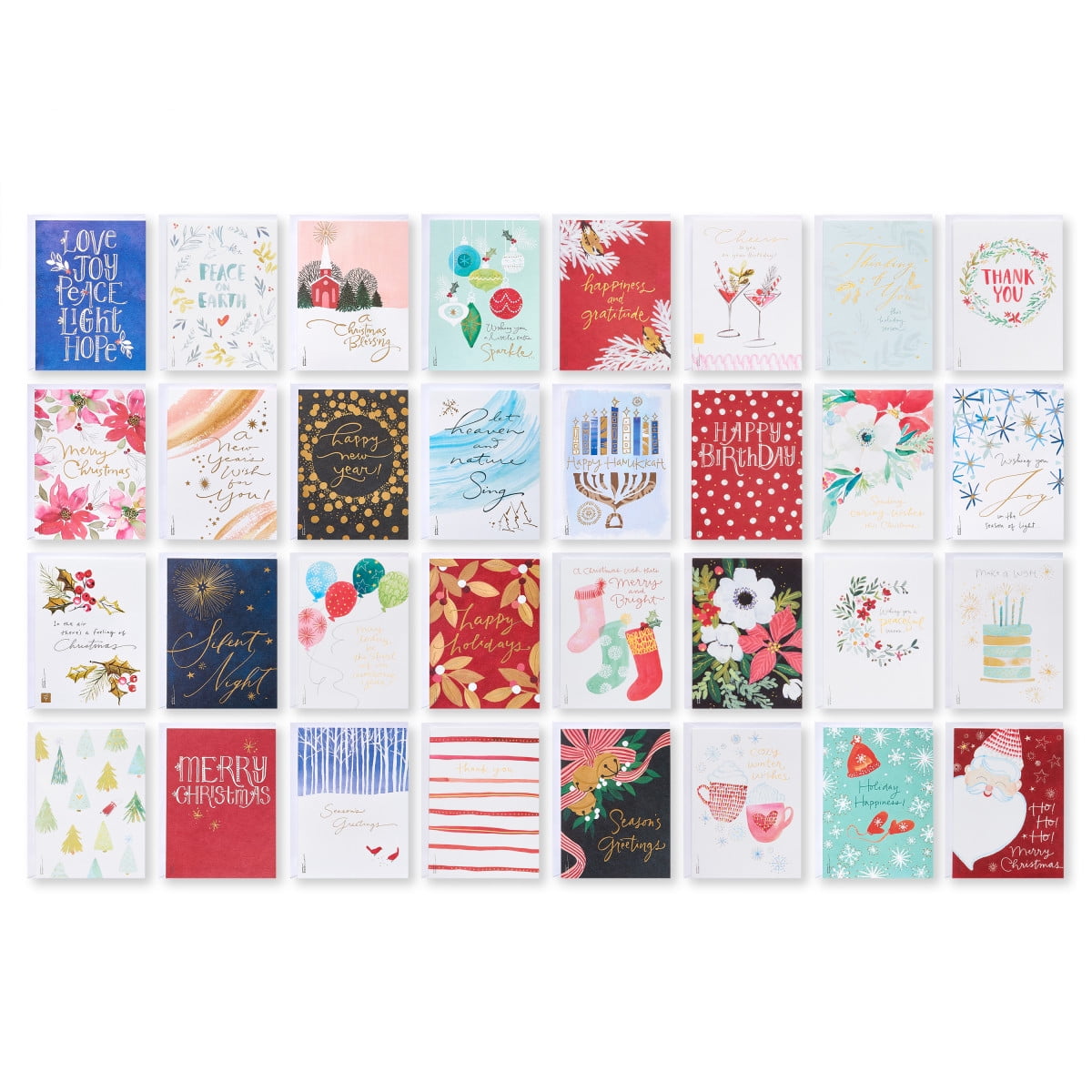American Greetings Christmas and Holiday Card Bundle, Kathy Davis ...