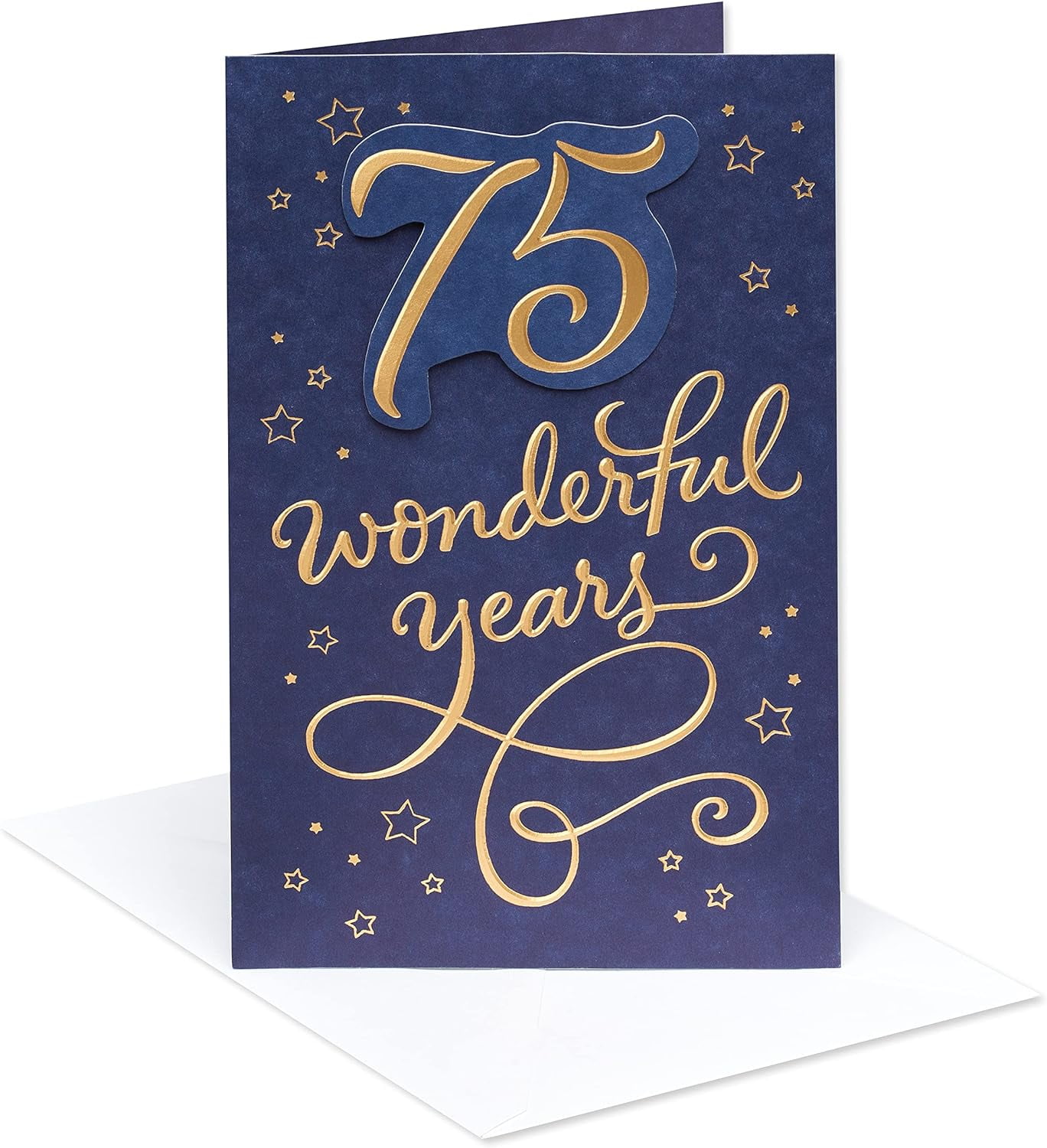American Greetings 75th Birthday Card (Time To Celebrate) - Walmart.com