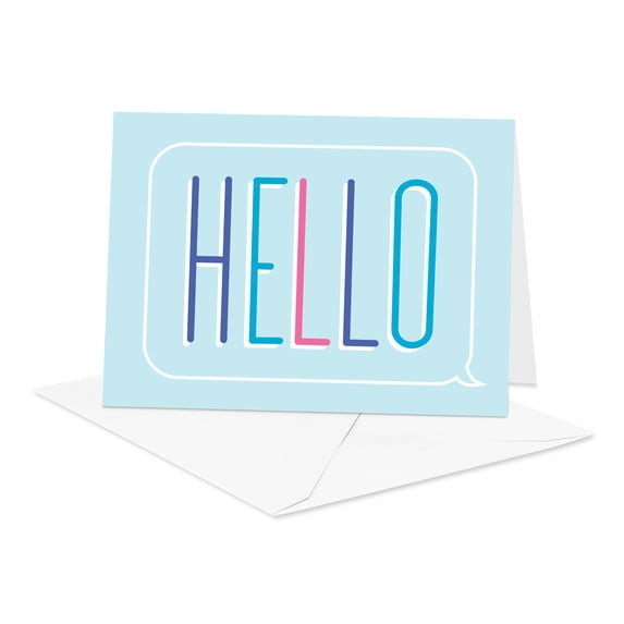 American Greetings All Occasion Blank Cards, Hello (20-Count) - Walmart.com
