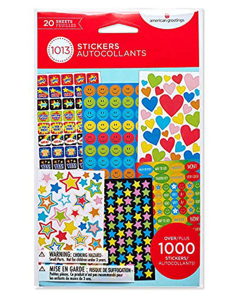 American Greetings Assorted Stickers for Teachers, 20 Sheets (1013 ...