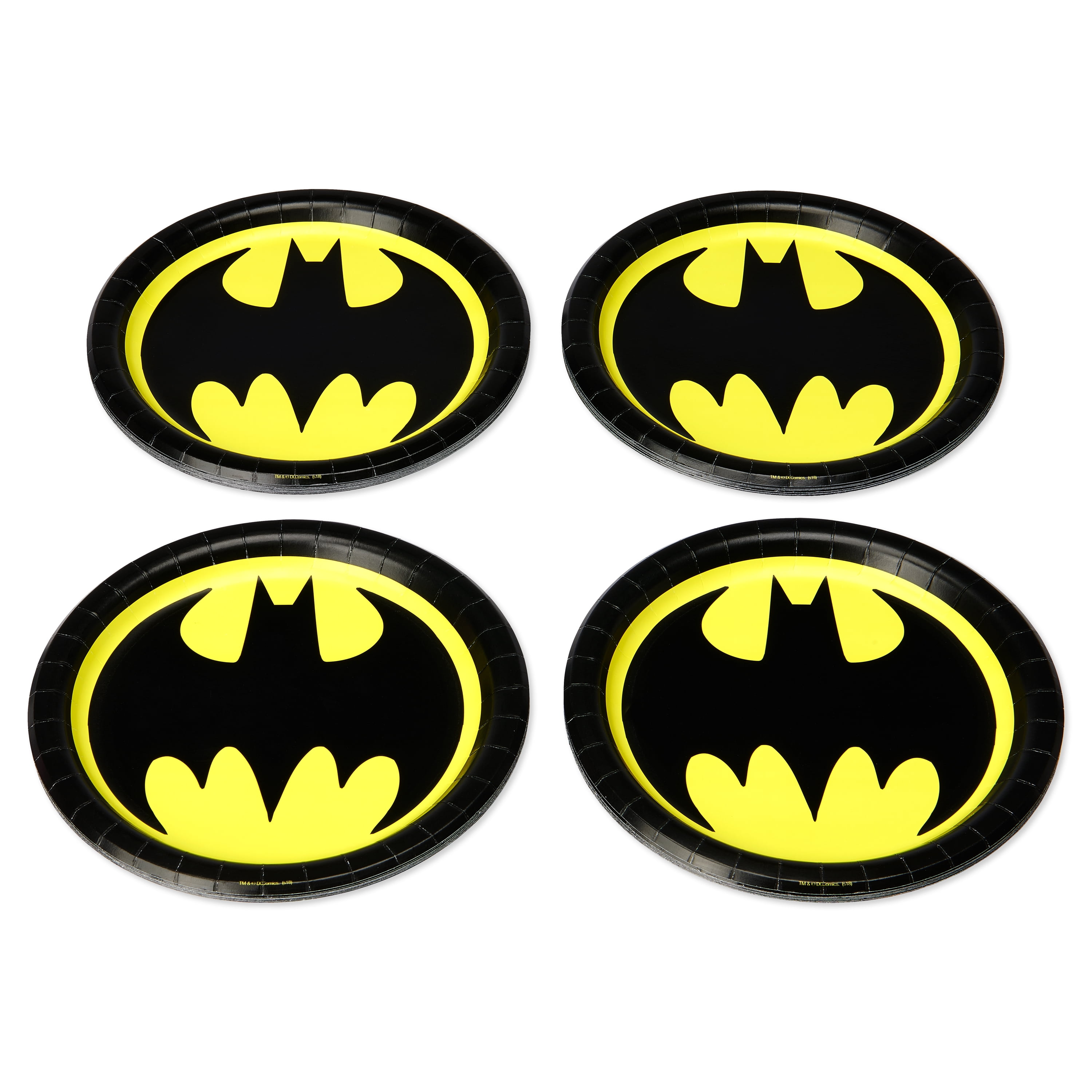 American Greetings Batman Paper Dinner Plates, 36-Count - Walmart.com