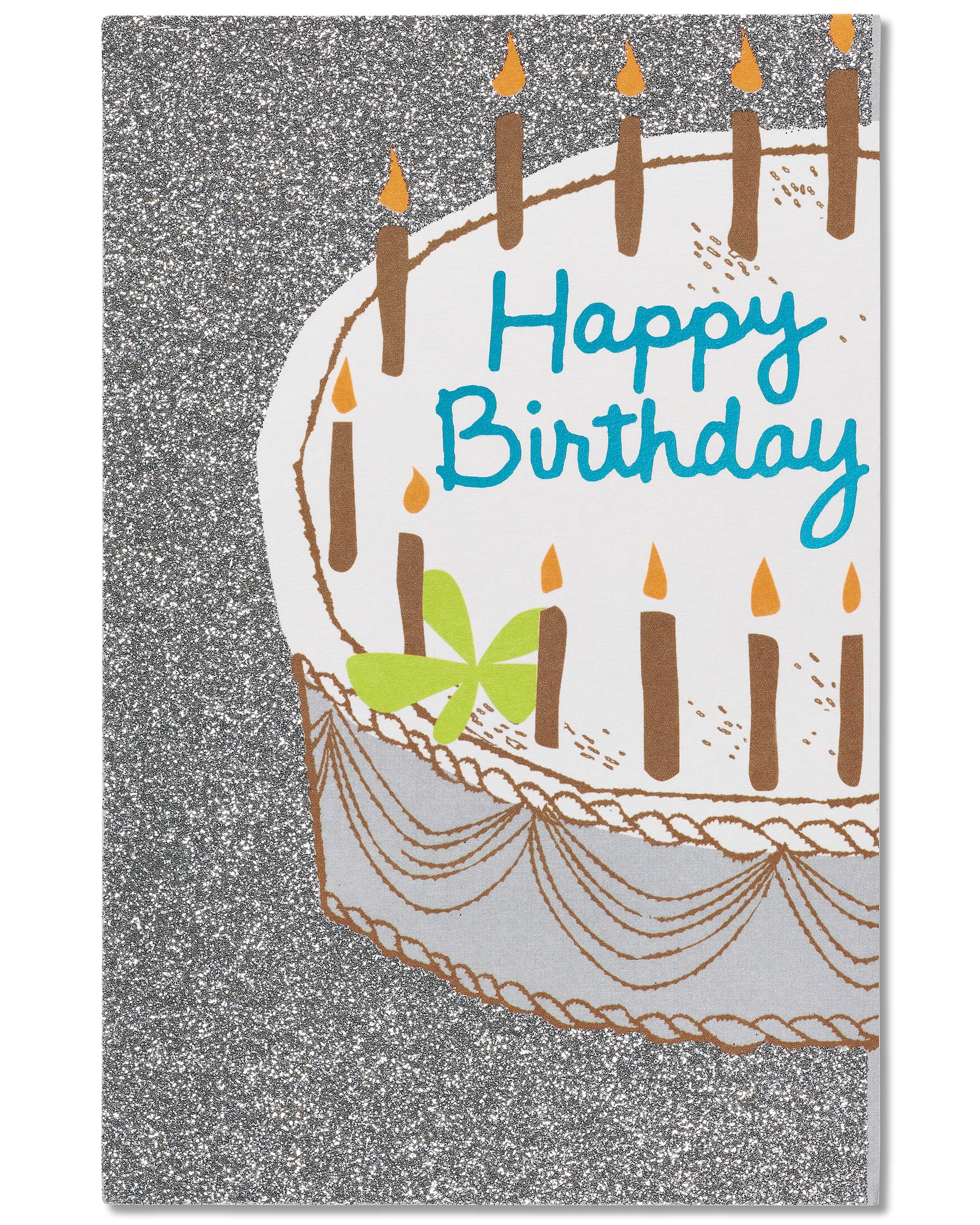 American Greetings Birthday Card (Shining Celebration) - Walmart.com