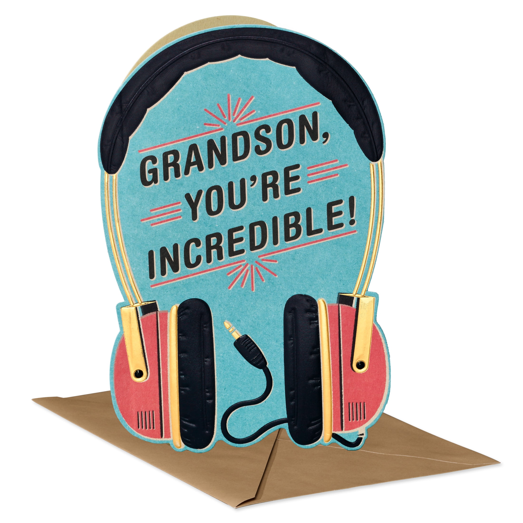 American Greetings Birthday Card for Grandson (Incredible Grandson ...