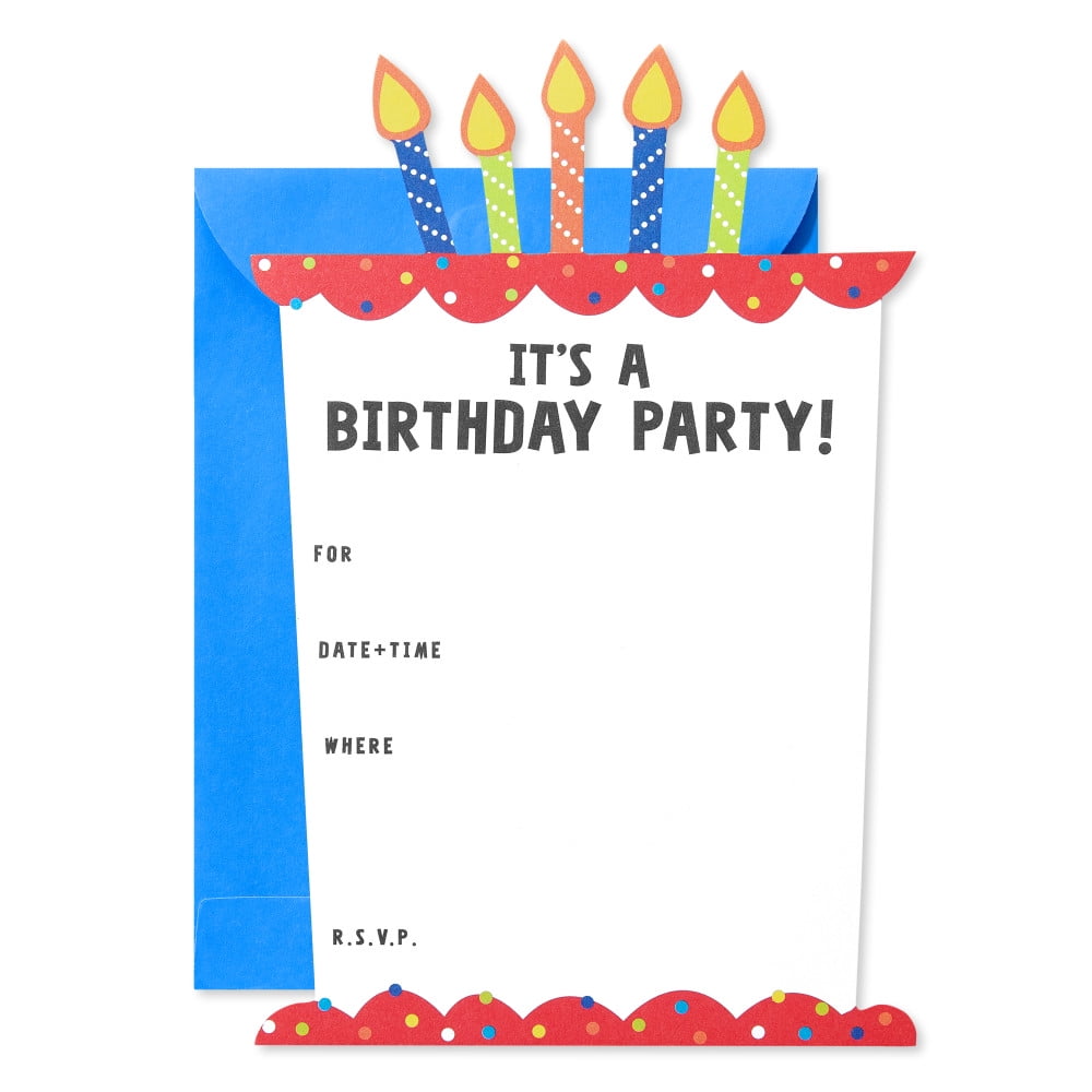 Walmart Birthday Invitation Walmart Happy Birthday! NEW COLLECTIBLE
