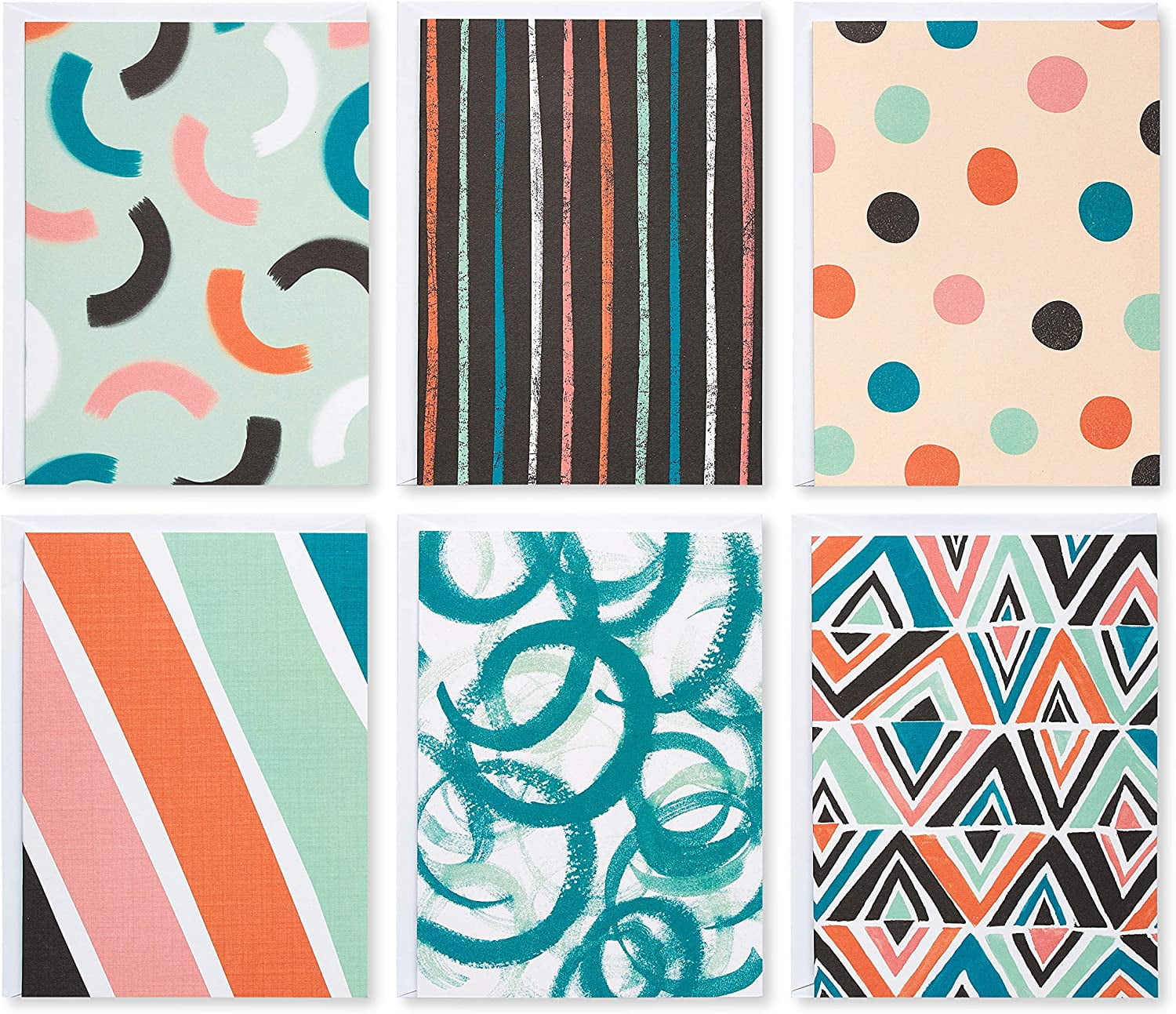 American Greetings Blank Cards with Envelopes, Assorted Patterns (48 ...