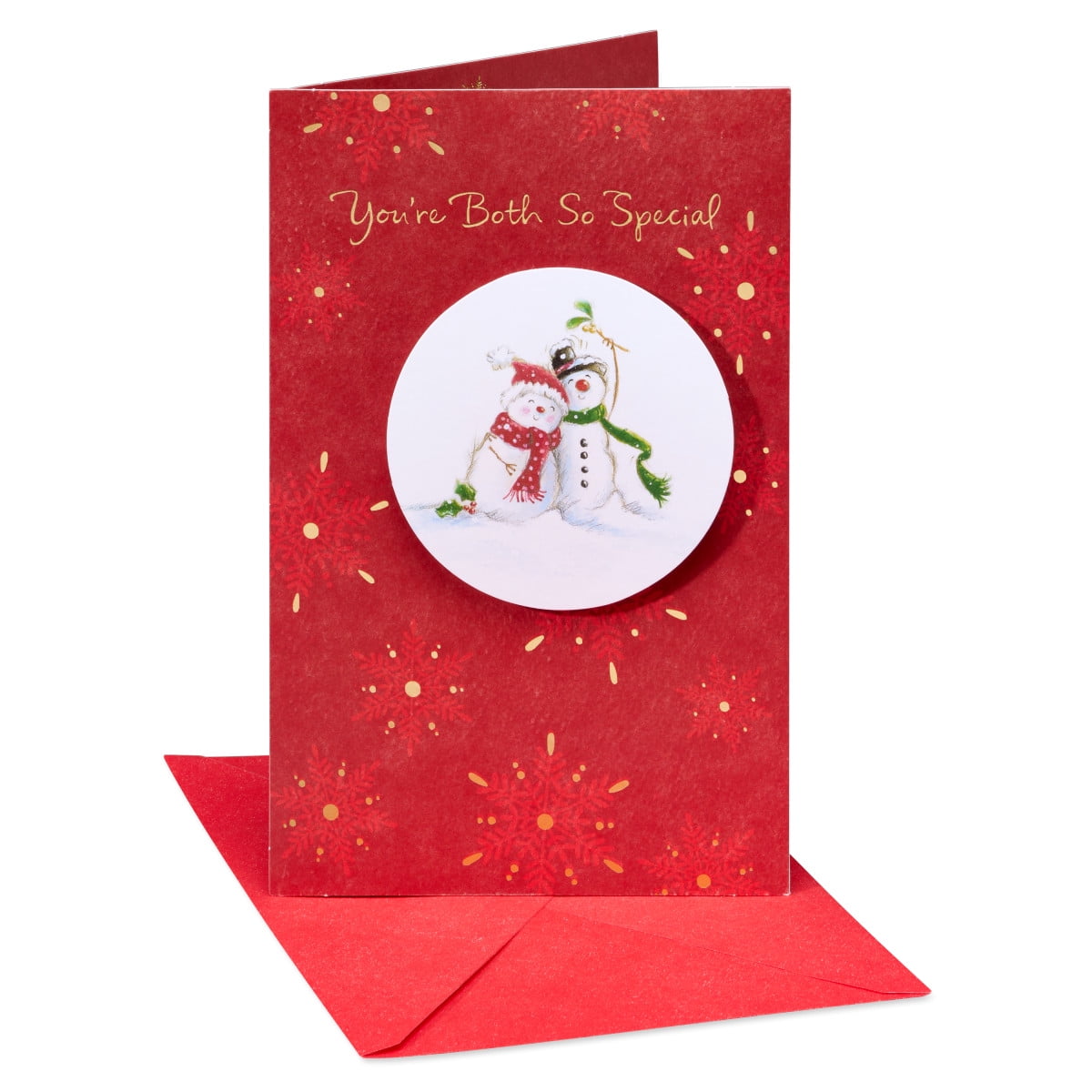 American Greetings Christmas Card for Both from Us (Joy & Happiness ...