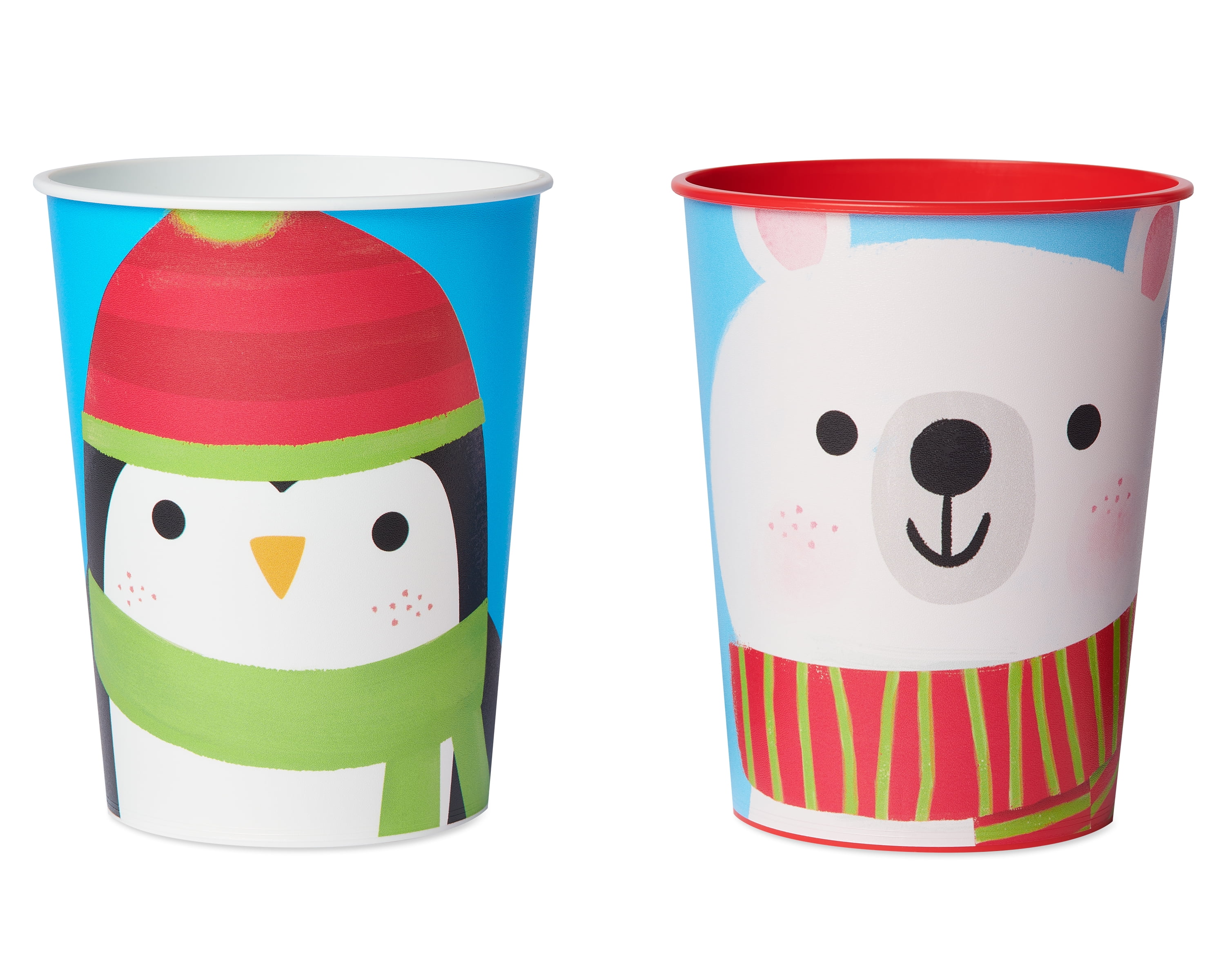 American Greetings Christmas Party Supplies, Polar Bear and Penguin 16 ...