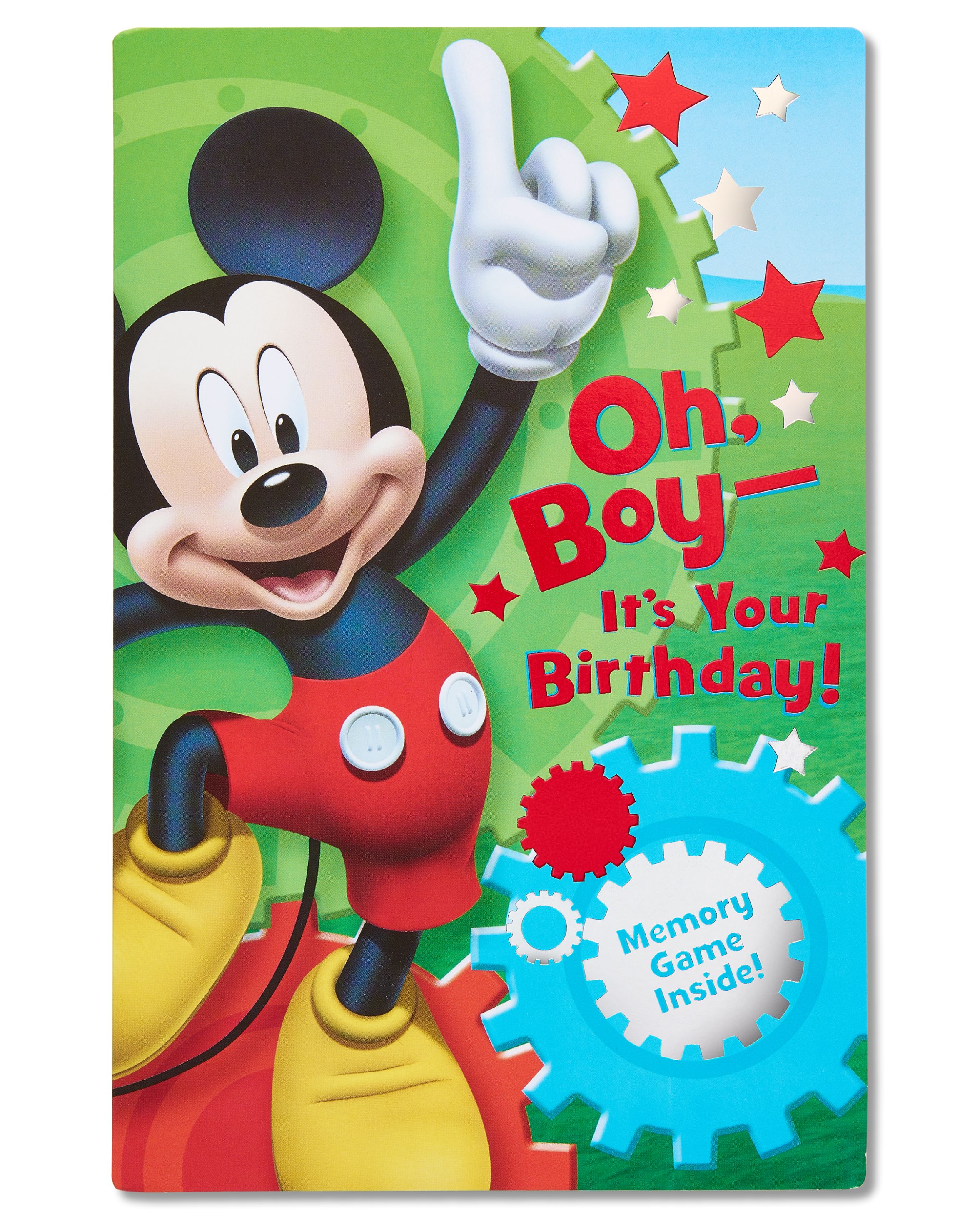 American Greetings Disney's Mickey Mouse Birthday Card (Hot Diggity Dog ...