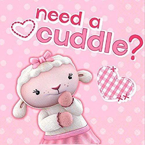 American Greetings Doc McStuffins Luncheon Paper Napkins, 6.5" x 6.5 ...