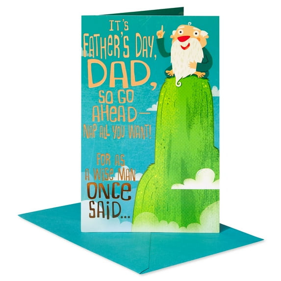 American Greetings Father's Day Card for Dad (Nap All You Want ...