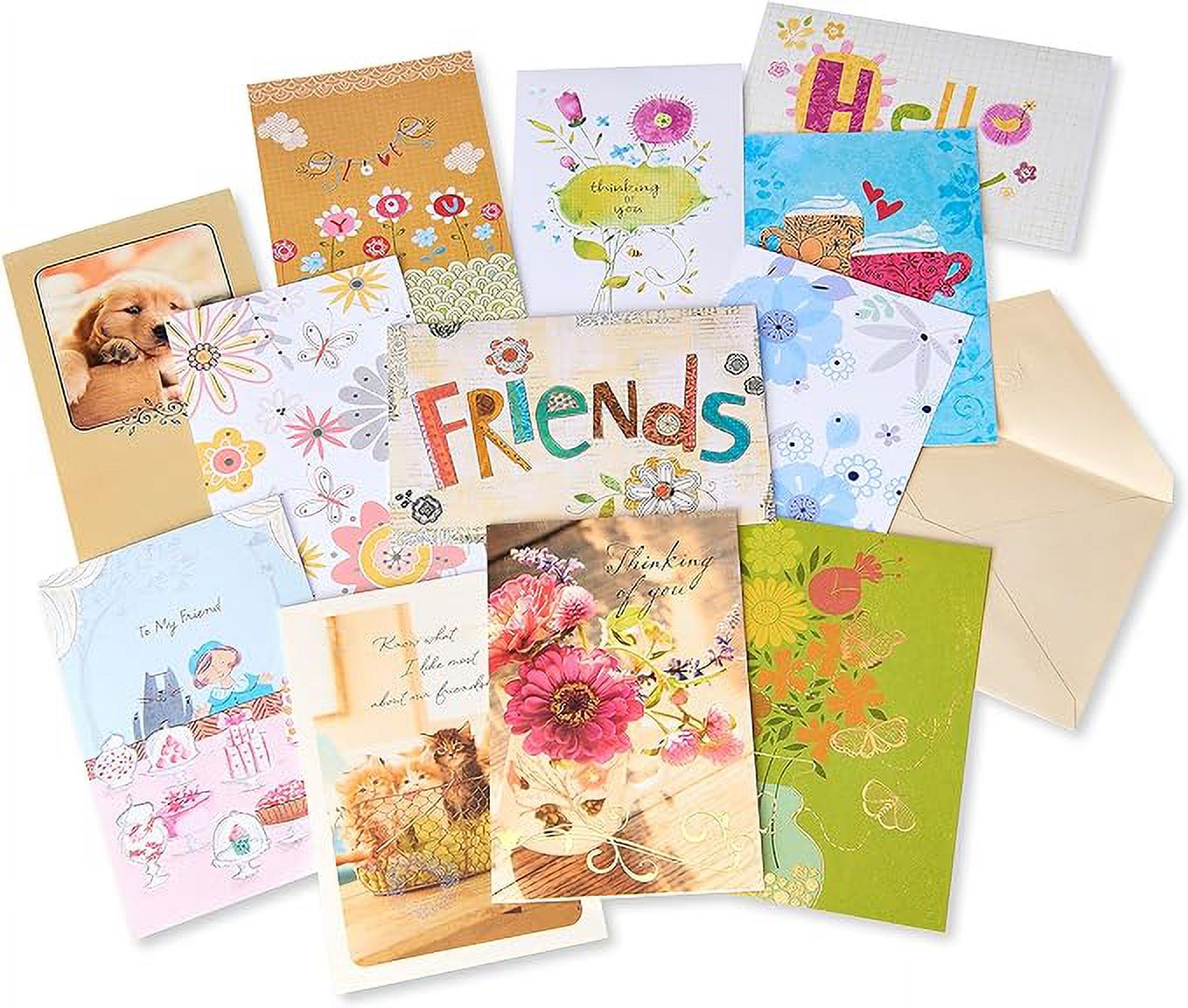 American Greetings Friendship Cards, Assorted (12-Count) - Walmart.com