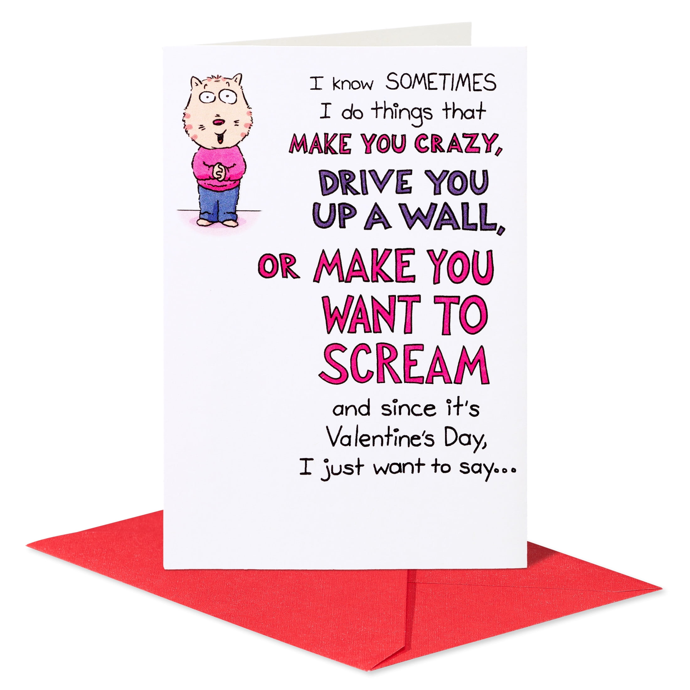 American Greetings Funny Valentine's Day Card for Anyone (Make You ...
