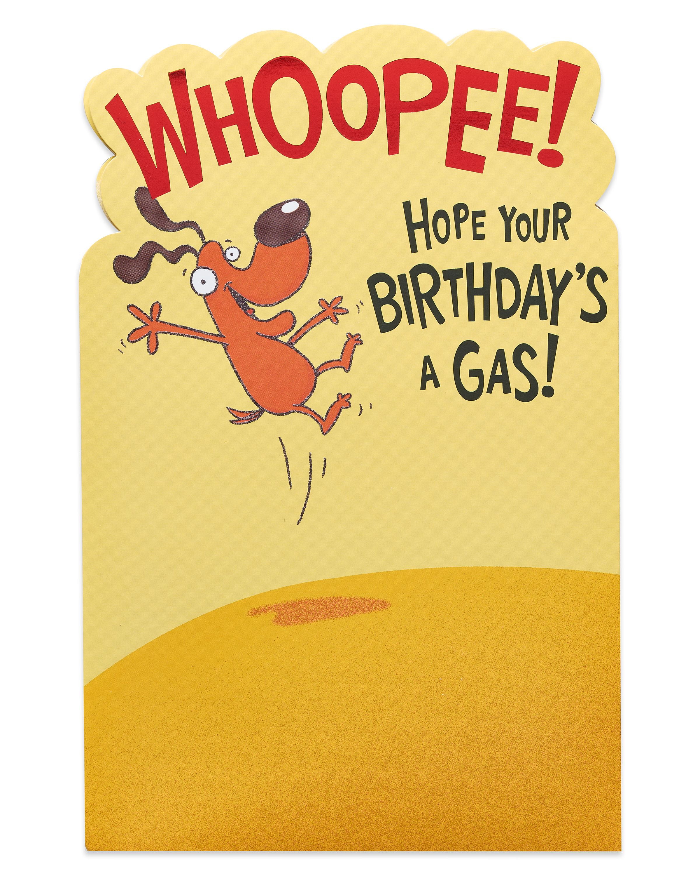 American Greetings Funny Whoopee Cushion Birthday Card with Foil ...