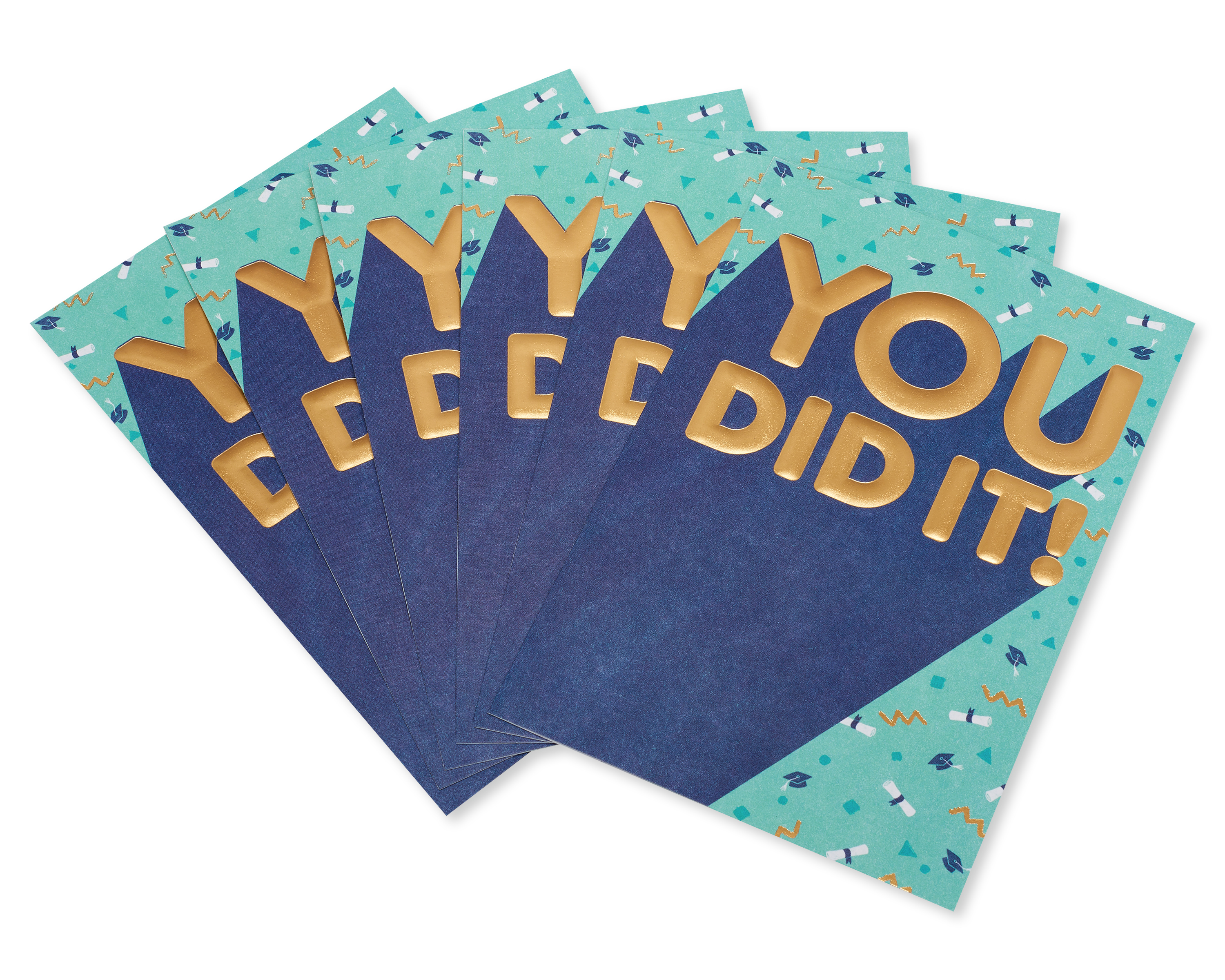 American Greetings Graduation Card Pack (You Did It!, 6-Count ...