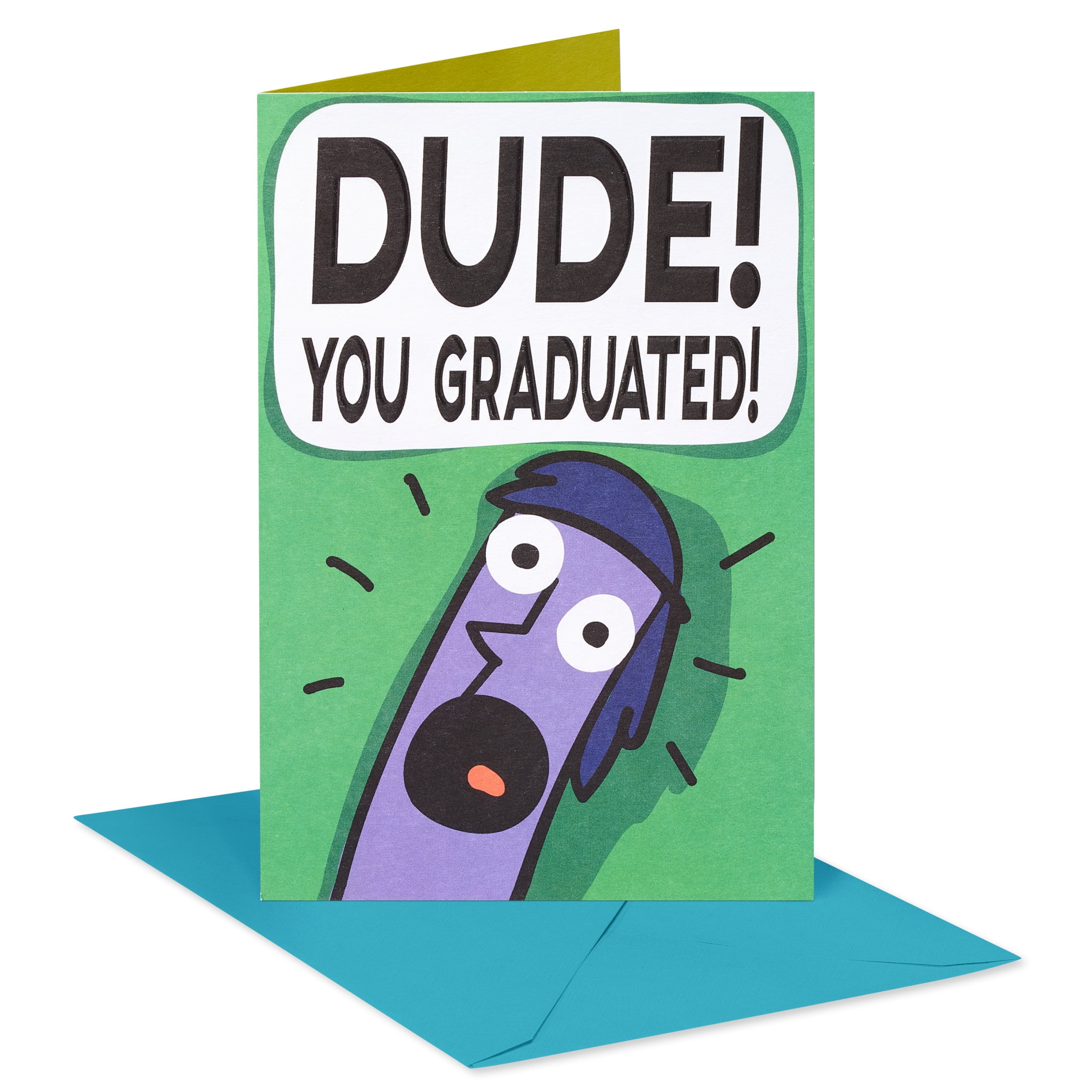 American Greetings Graduation Card for Him (Dude, You Graduated!) - Walmart.com
