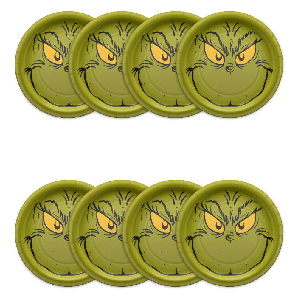 The Grinch Plates