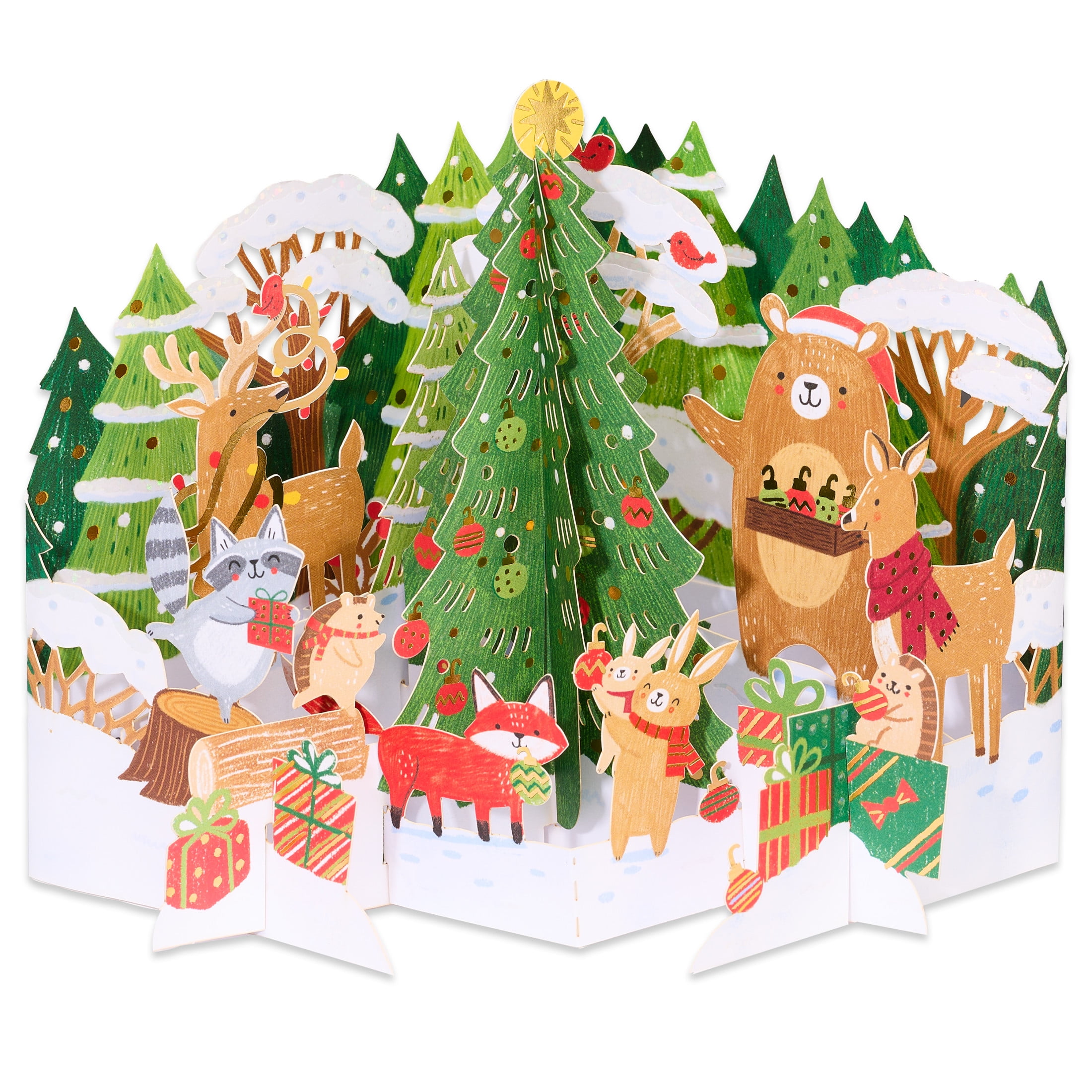American Greetings Magic Moments Pop up Christmas Card for Anyone ...