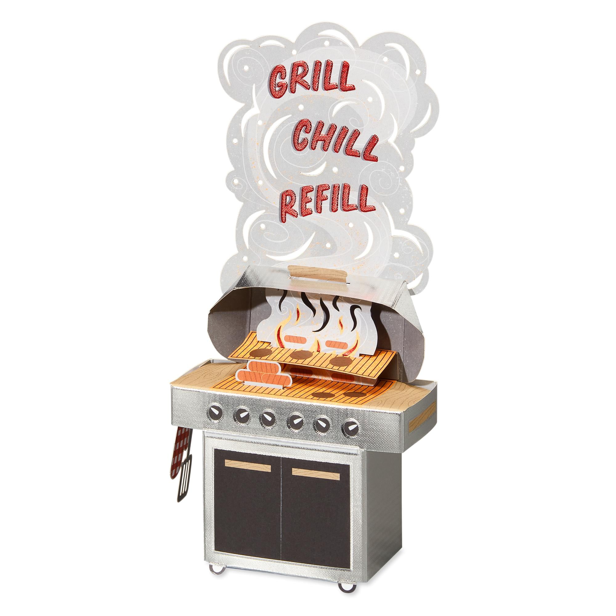 American Greetings Magic Moments Pop-up Father's Day Grill Card (Chill ...